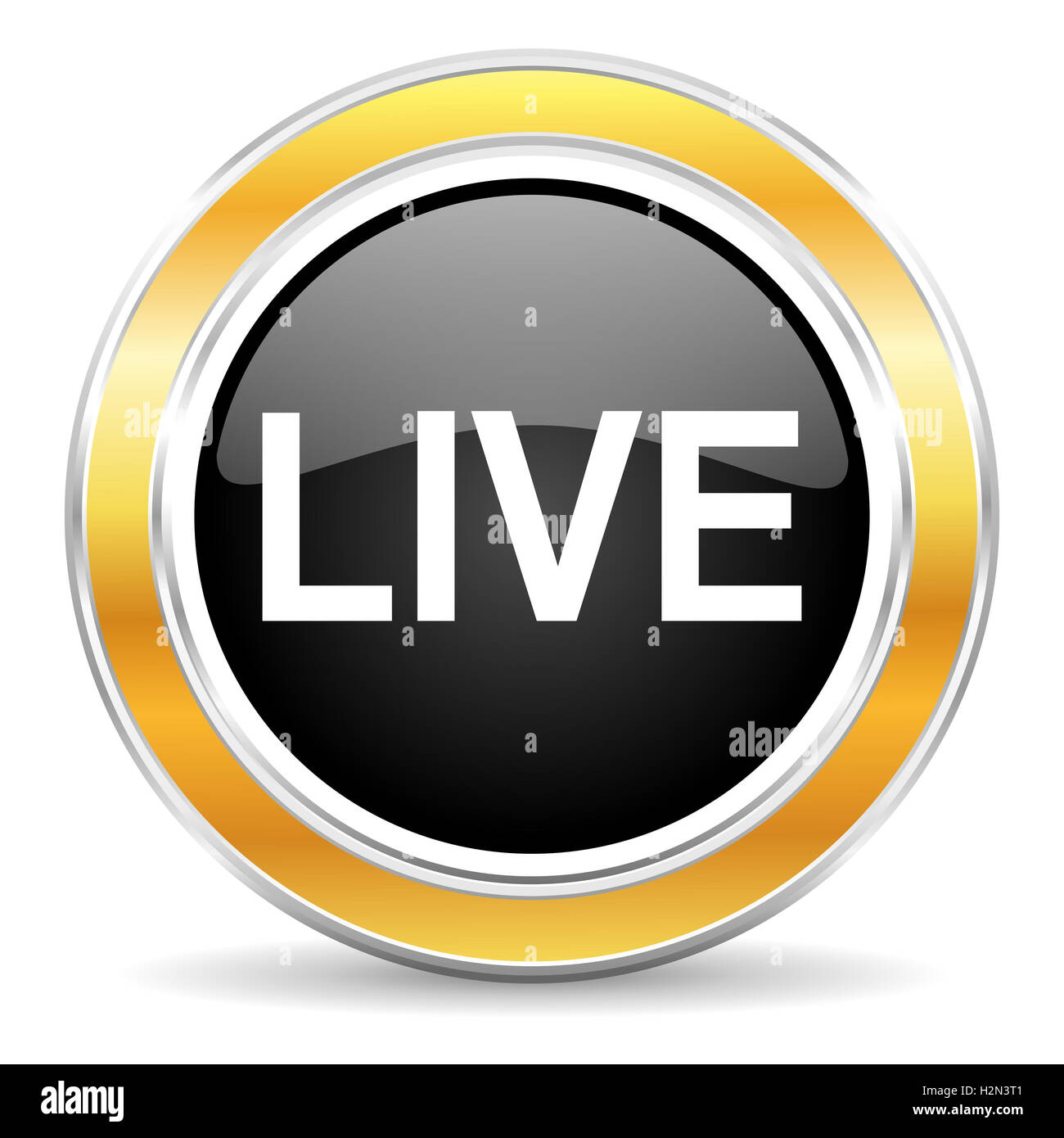 Live streaming icon hi-res stock photography and images - Alamy