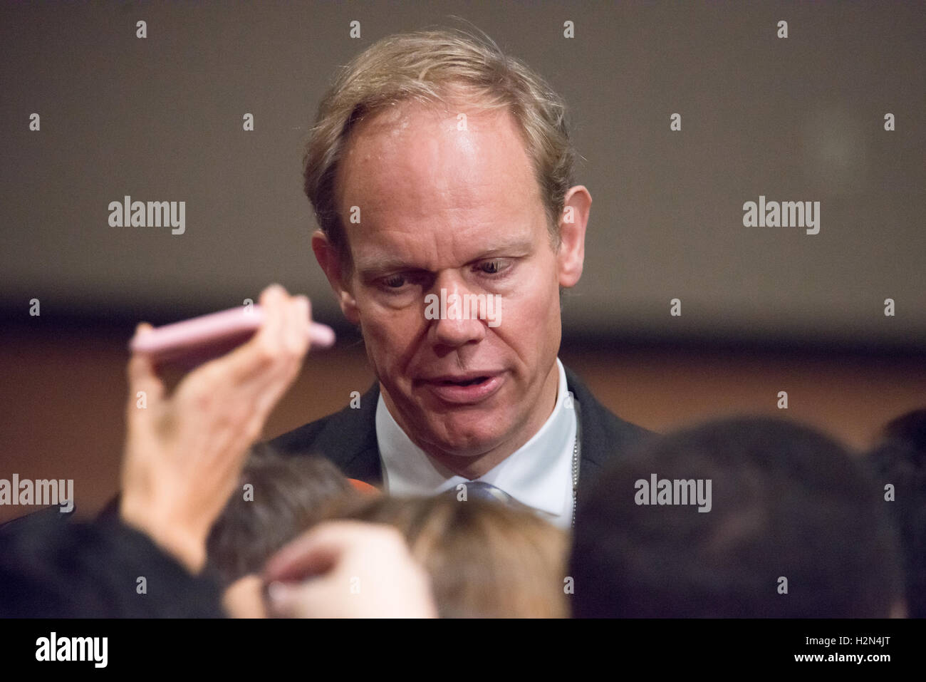 New York, United States. 29th Sep, 2016. UK Ambassador to the UN ...
