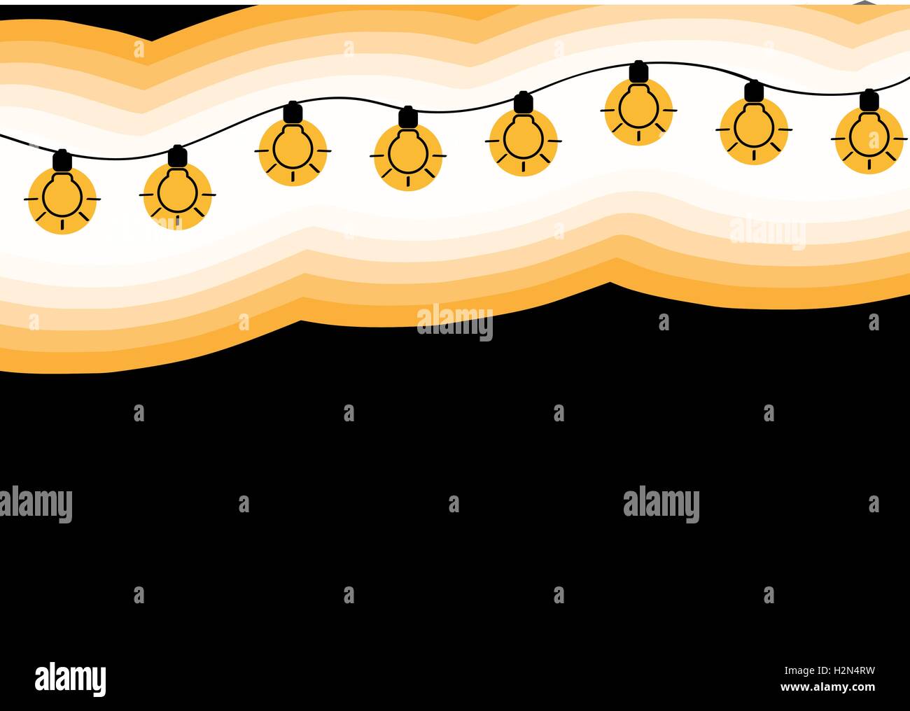 Turn off light bulb Stock Vector Images - Alamy