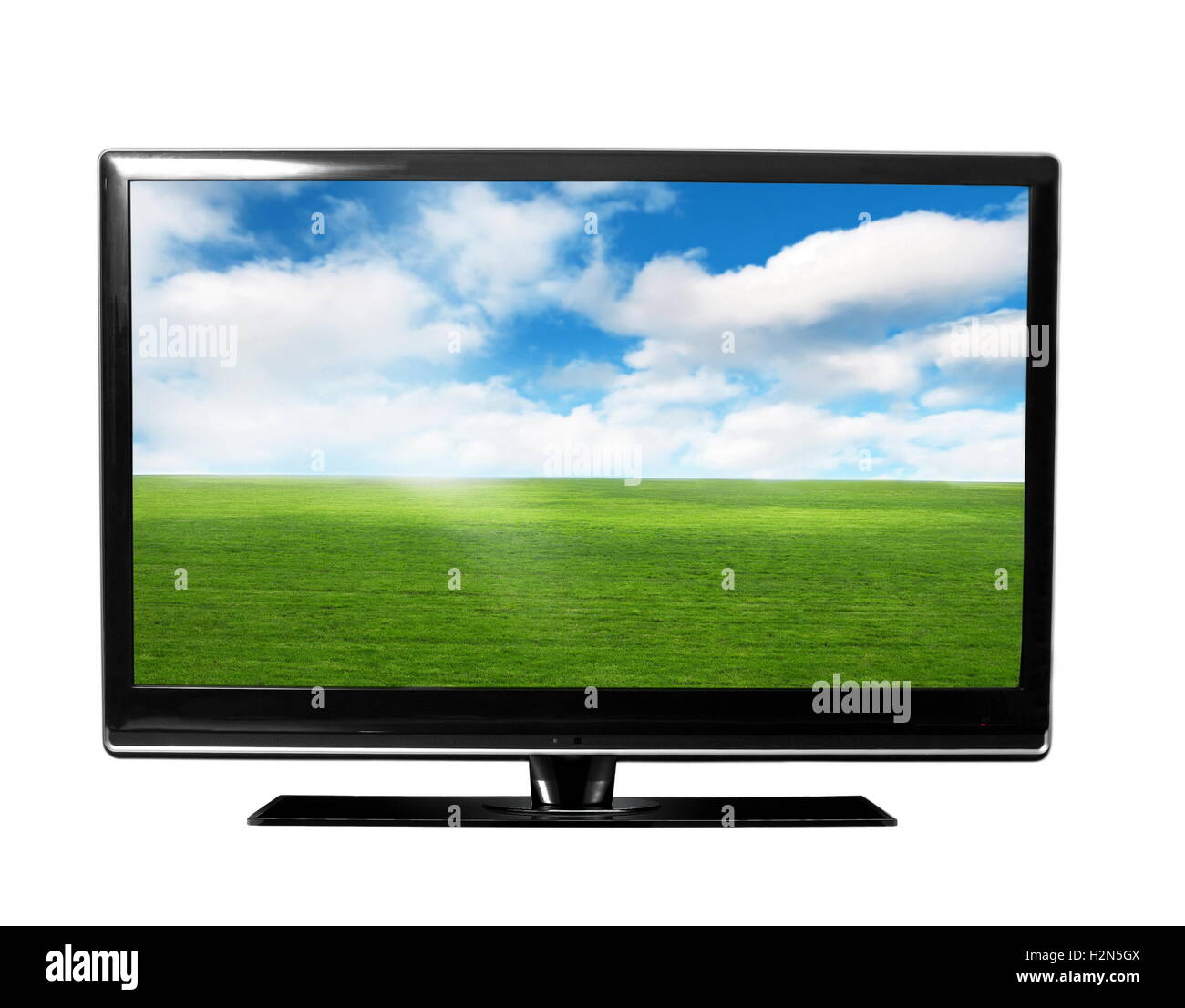 Lcd monitor blue sky screen hi-res stock photography and images - Alamy
