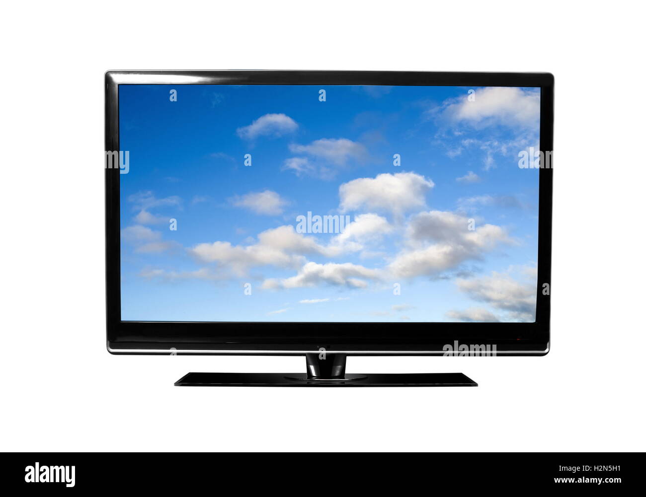 Computer monitor glossy screen Cut Out Stock Images & Pictures - Alamy