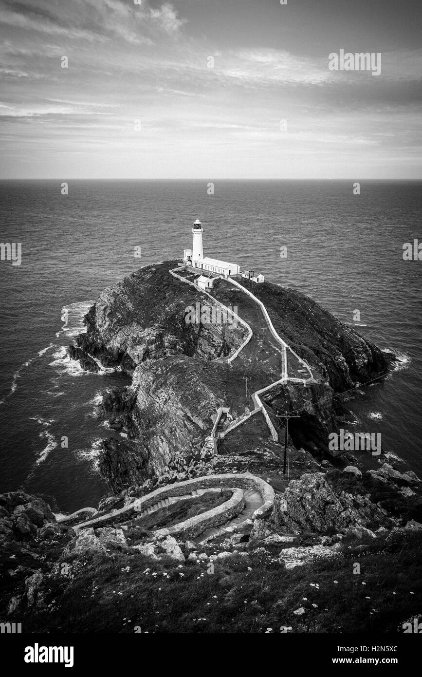 South Stack Lighthouse Stock Photo - Alamy