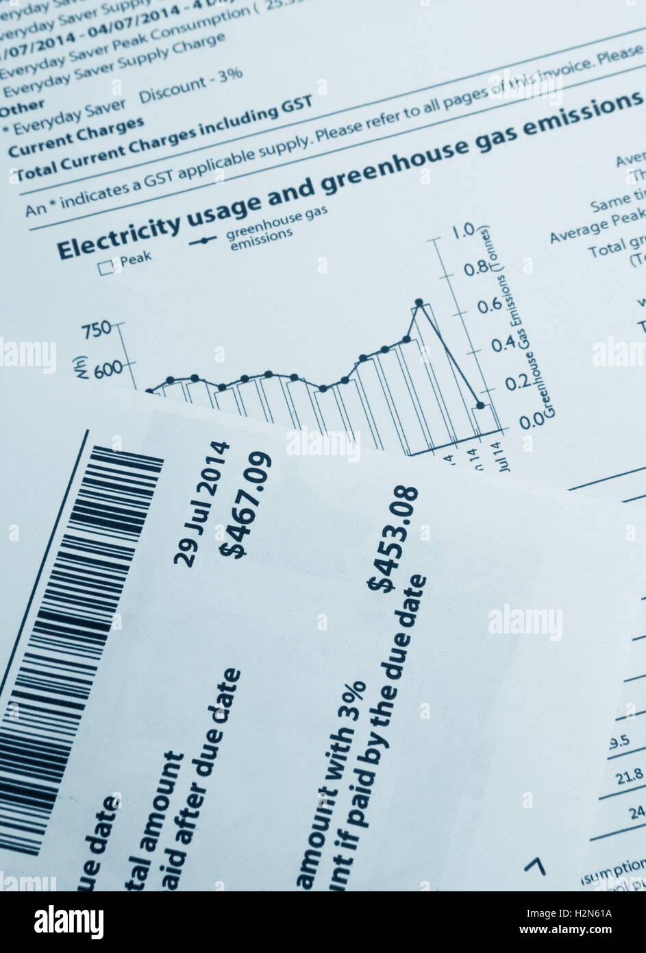 Invoice template hi-res stock photography and images - Alamy