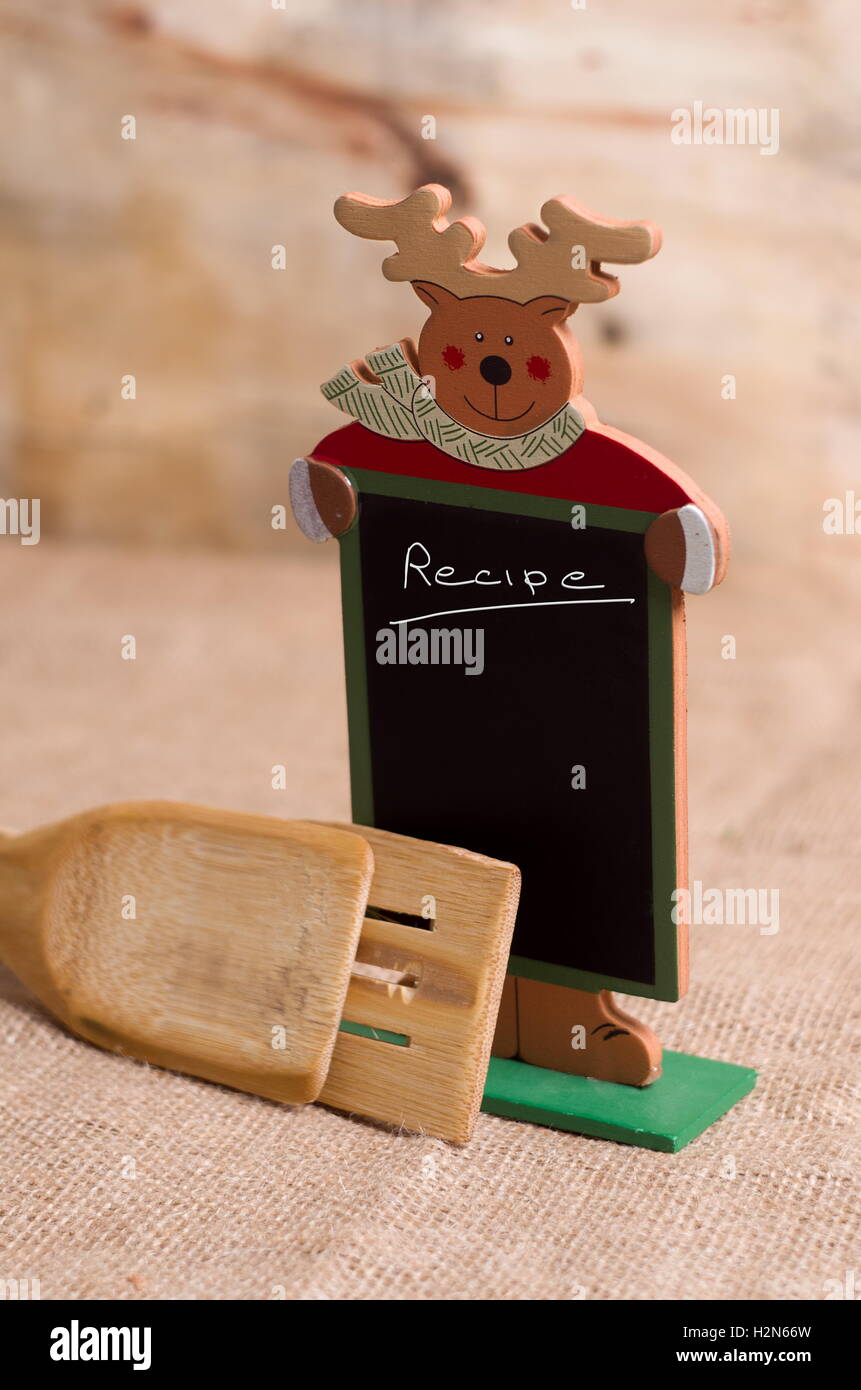 Chalkboard christmas restaurant menu board hi-res stock photography and ...