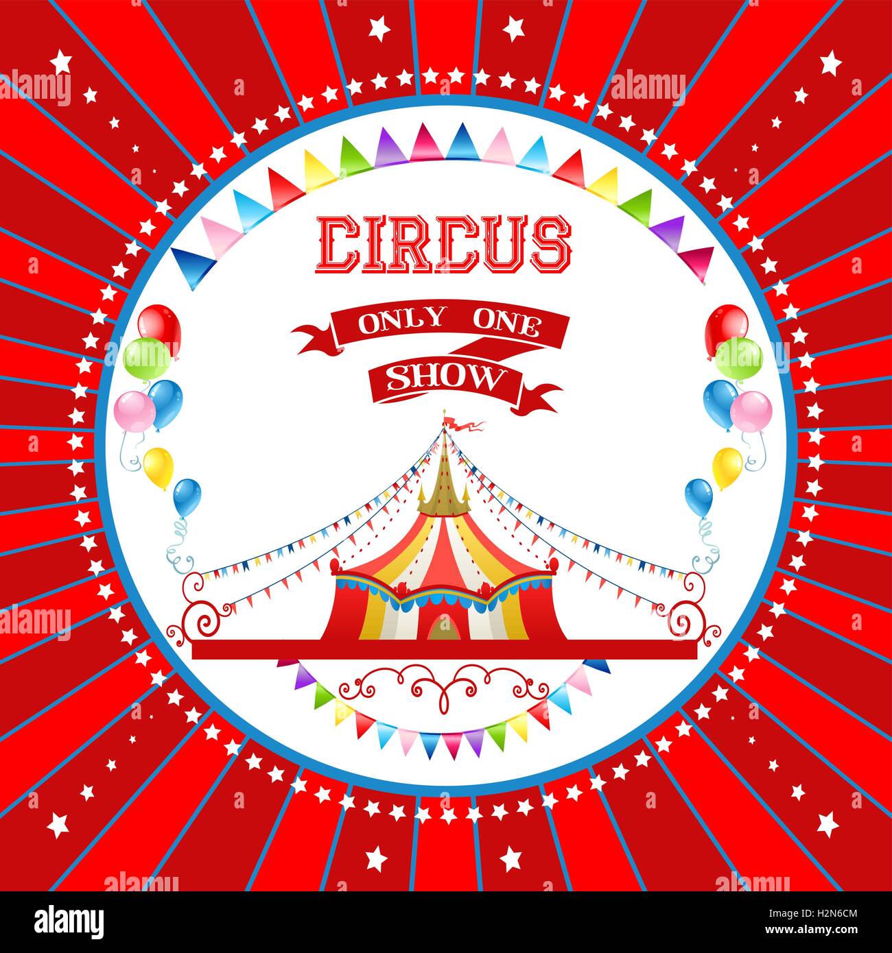 Circus poster Stock Vector Images - Alamy