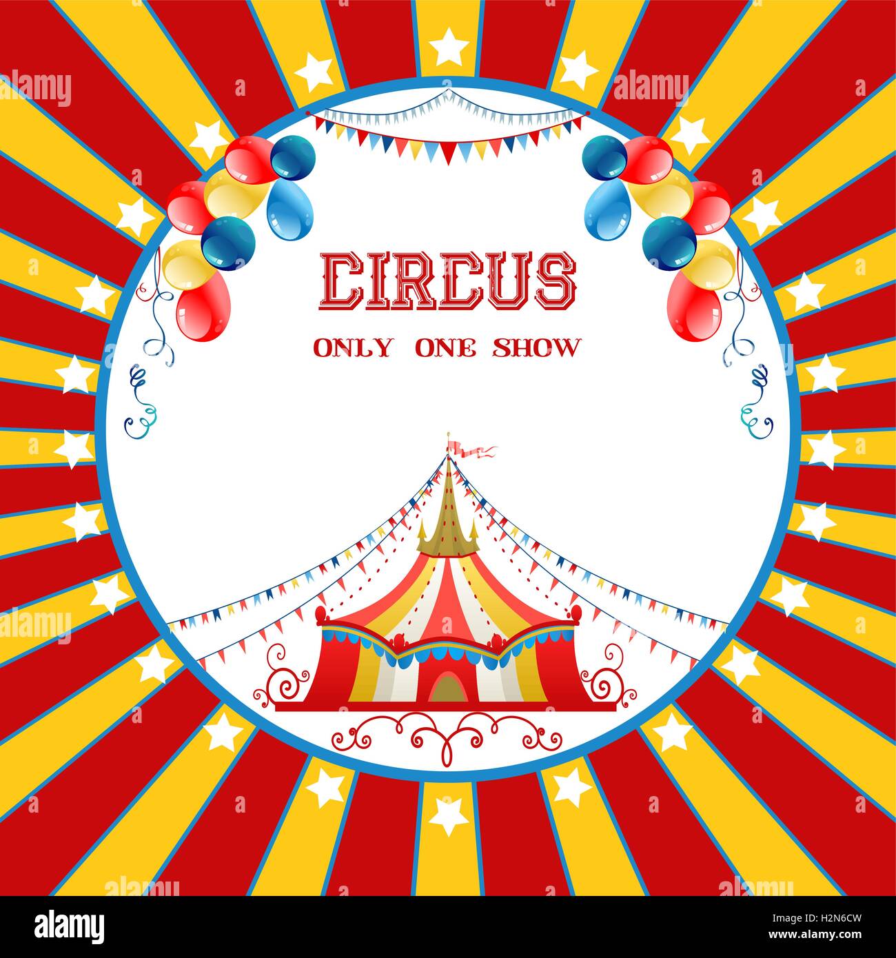 Circus poster tent hi-res stock photography and images - Alamy