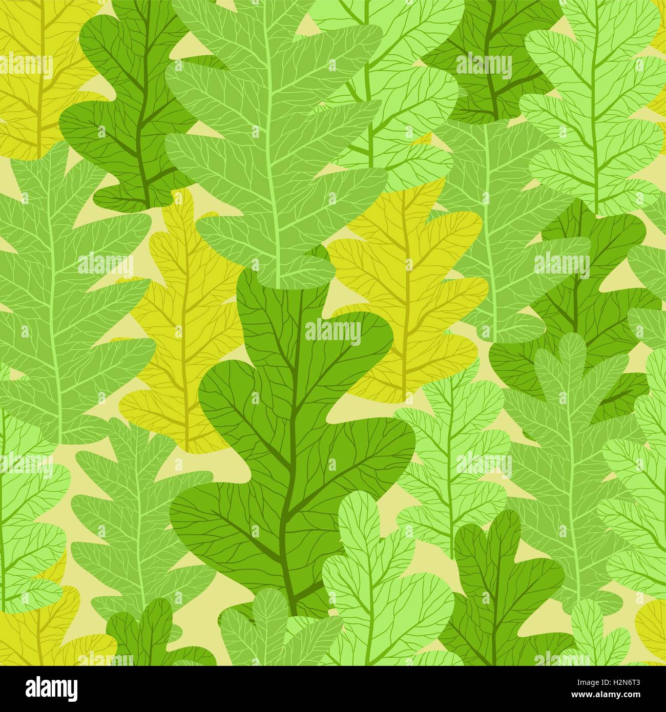 Summer leaves pattern Stock Vector Image & Art - Alamy