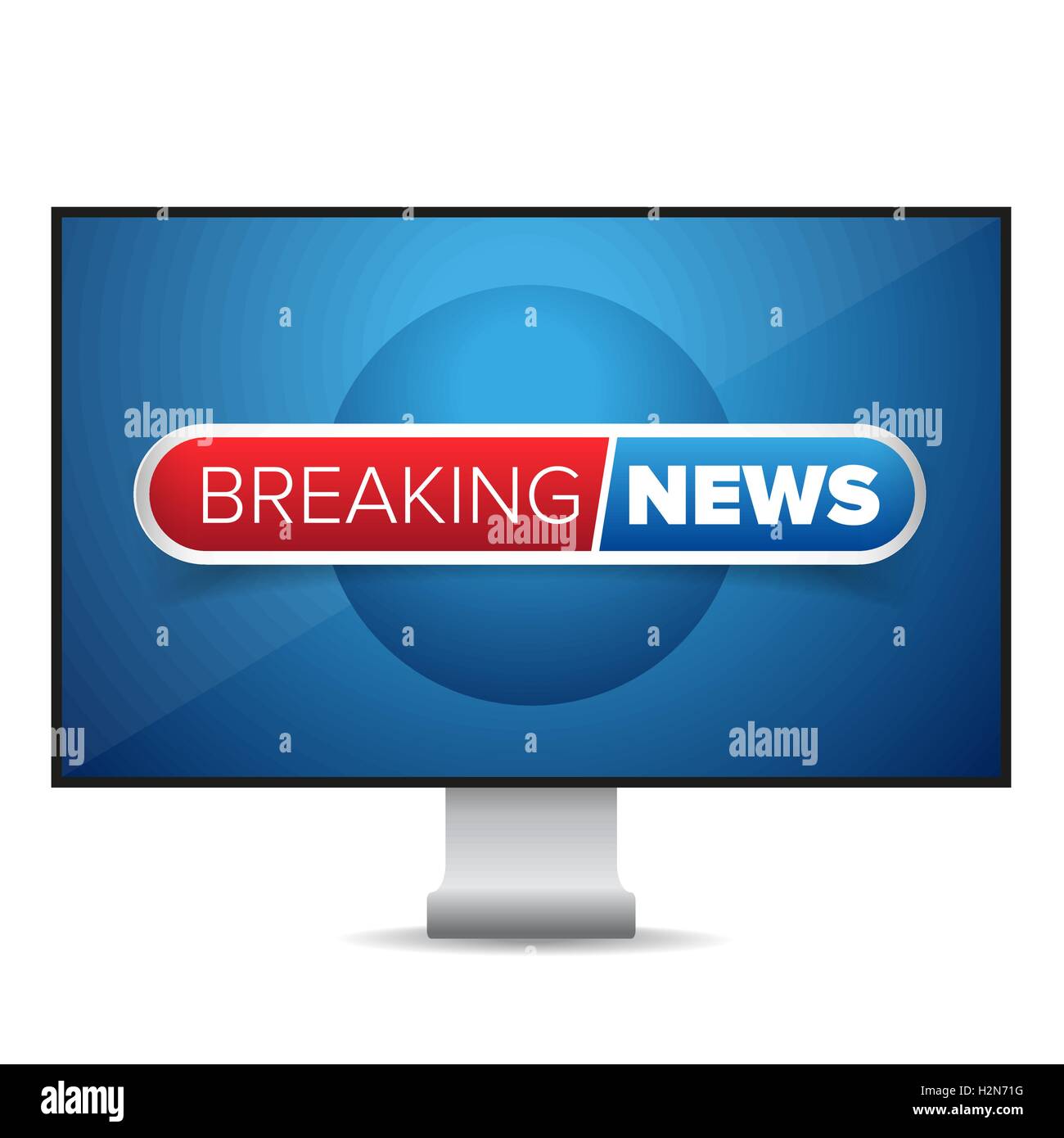 Breaking news network hi-res stock photography and images - Alamy