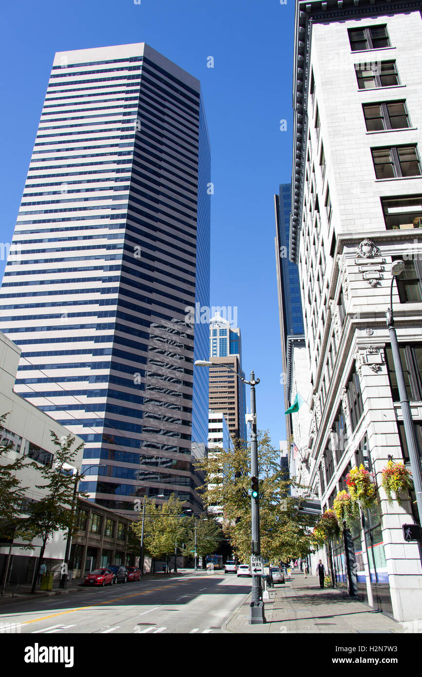 Seattle streets hi-res stock photography and images - Alamy