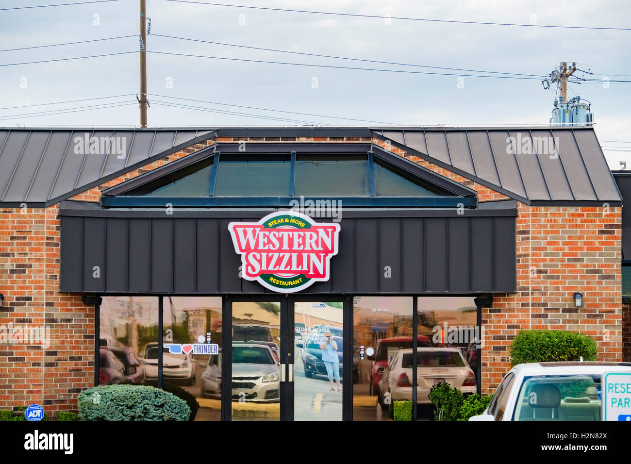 The exterior of Western Sizzlin, a steakhouse located on W. Interstate ...