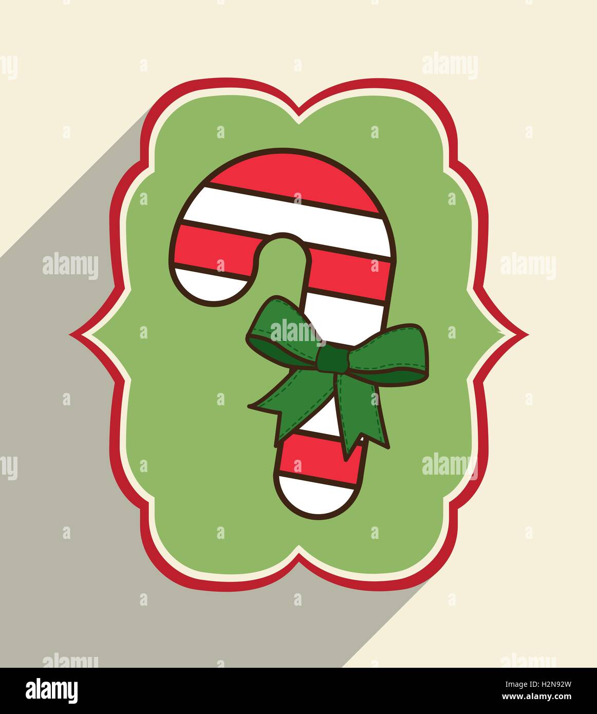 Candy of Merry Christmas design Stock Vector Image & Art - Alamy
