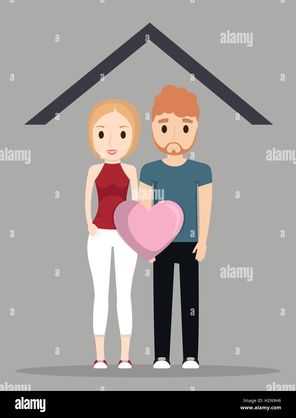 Members cartoons of family design Stock Vector Image & Art - Alamy