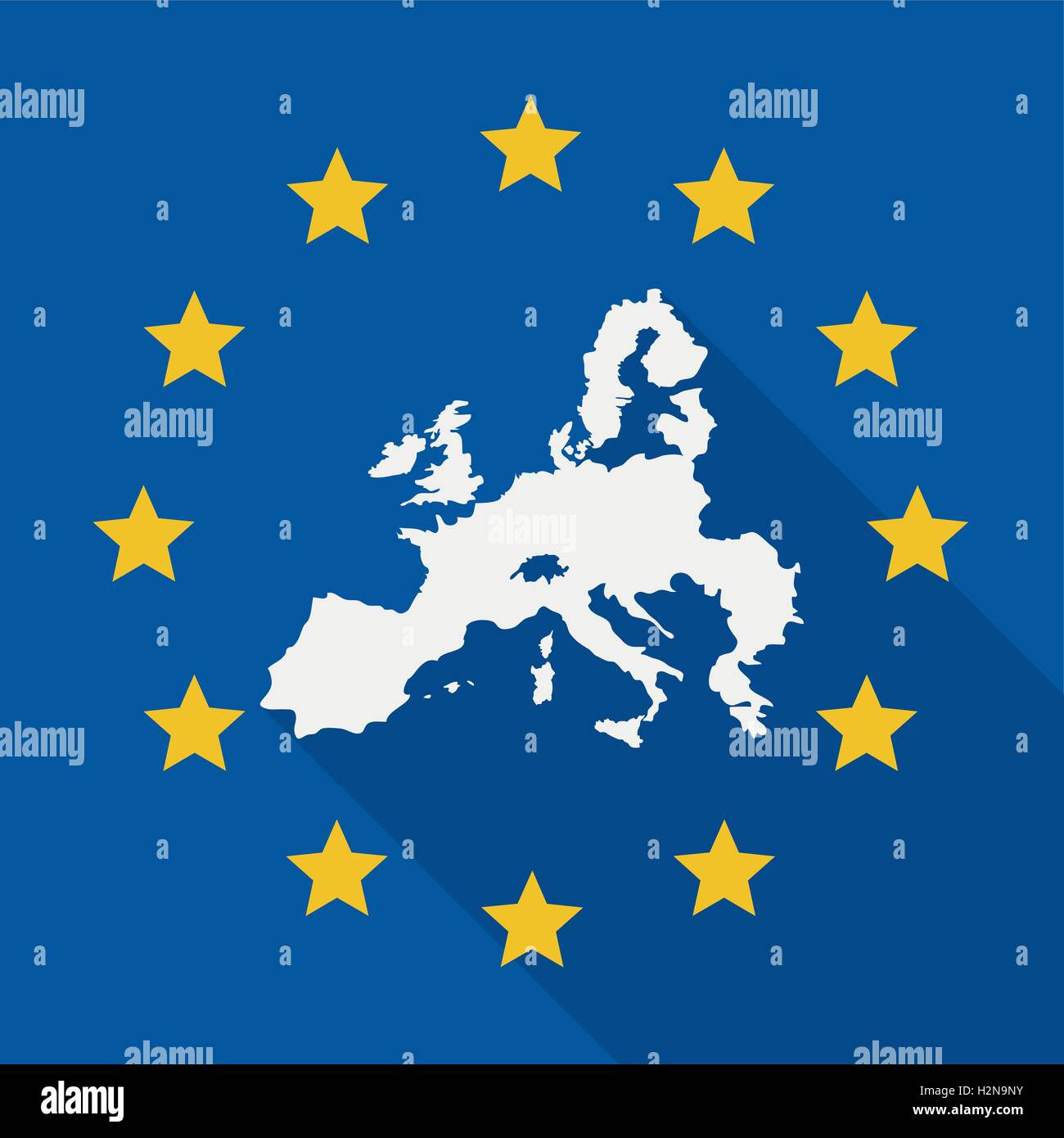 European union flag design Stock Vector Image & Art - Alamy