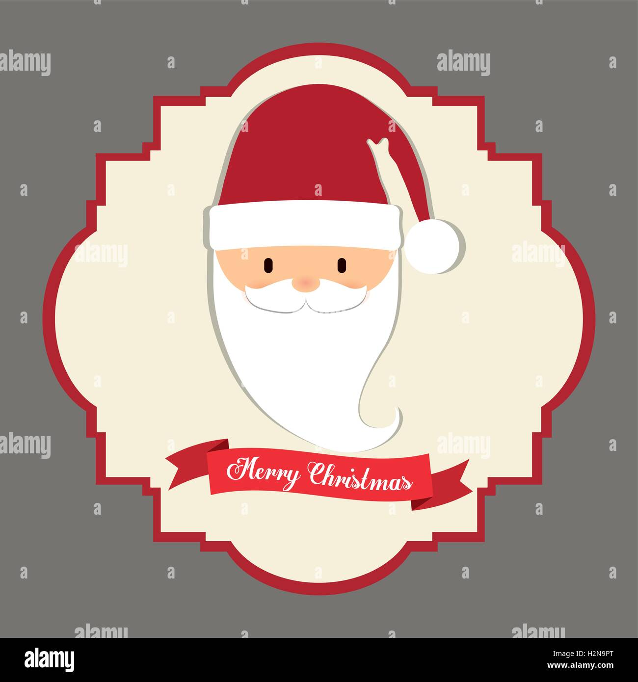 Santa of Christmas season design Stock Vector Image & Art - Alamy