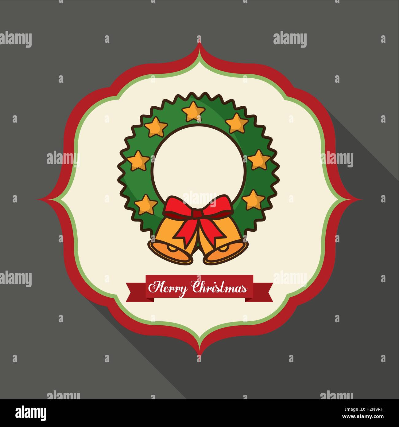 Crown of Christmas season design Stock Vector Image & Art - Alamy