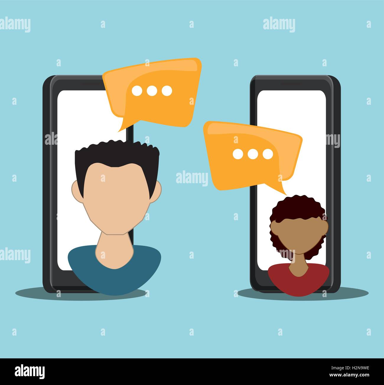 Social network vector design Stock Vector Image & Art - Alamy