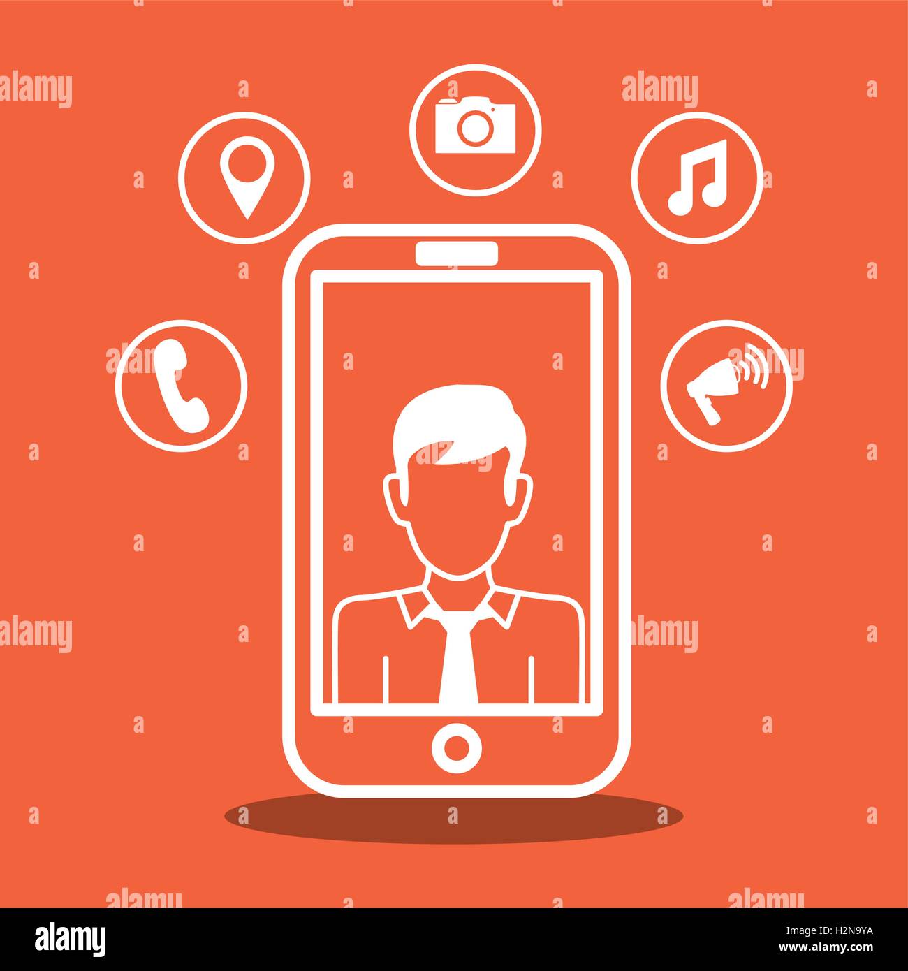 Social network vector design Stock Vector Image & Art - Alamy