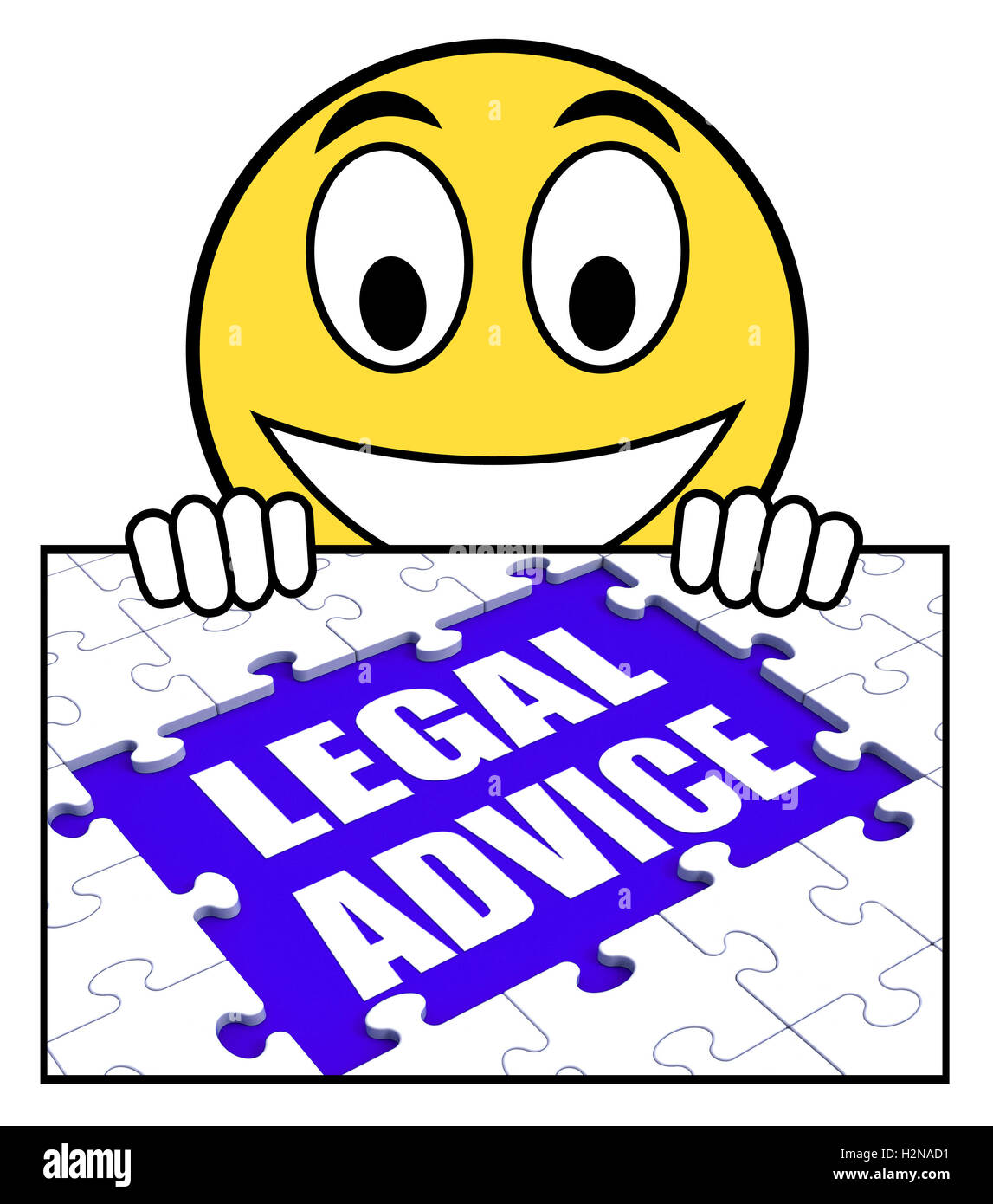 Legal Advice Sign Showing Expert Or Lawyer Assistance Online Stock ...