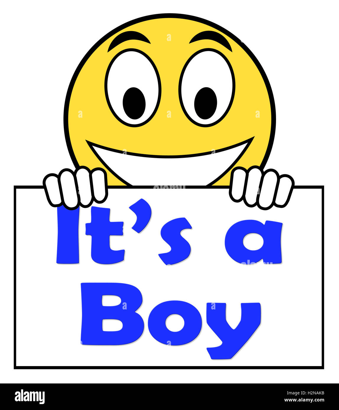 Boy at sign hi-res stock photography and images - Alamy