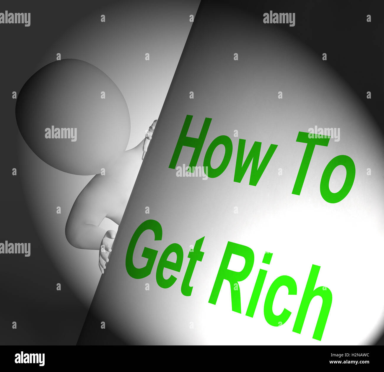 Rich sign hi-res stock photography and images - Alamy