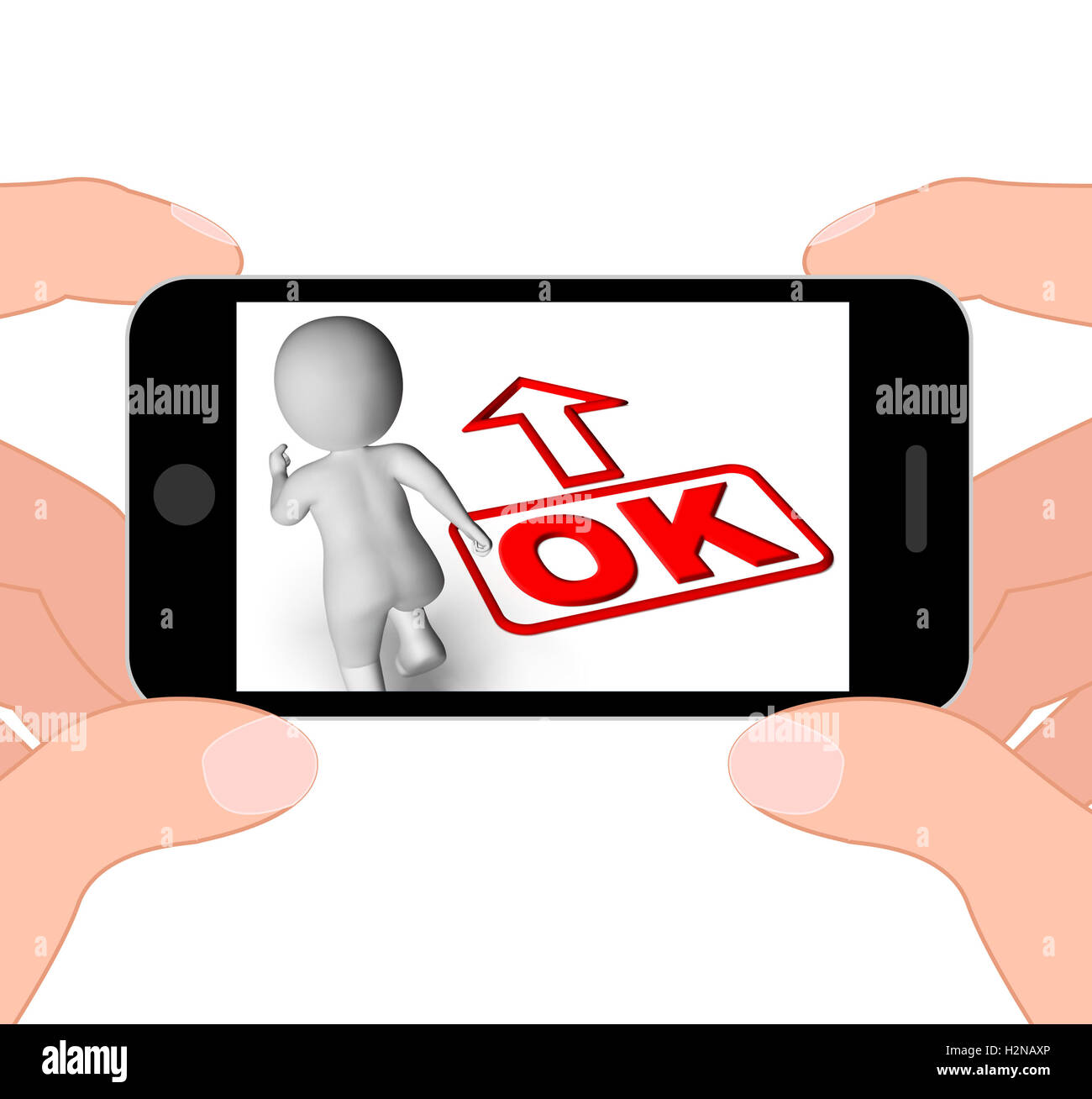 Ok character hi-res stock photography and images - Alamy