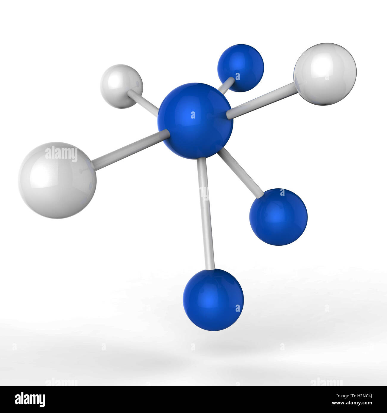 Atom Molecule Meaning Research Chemist And Science Stock Photo - Alamy