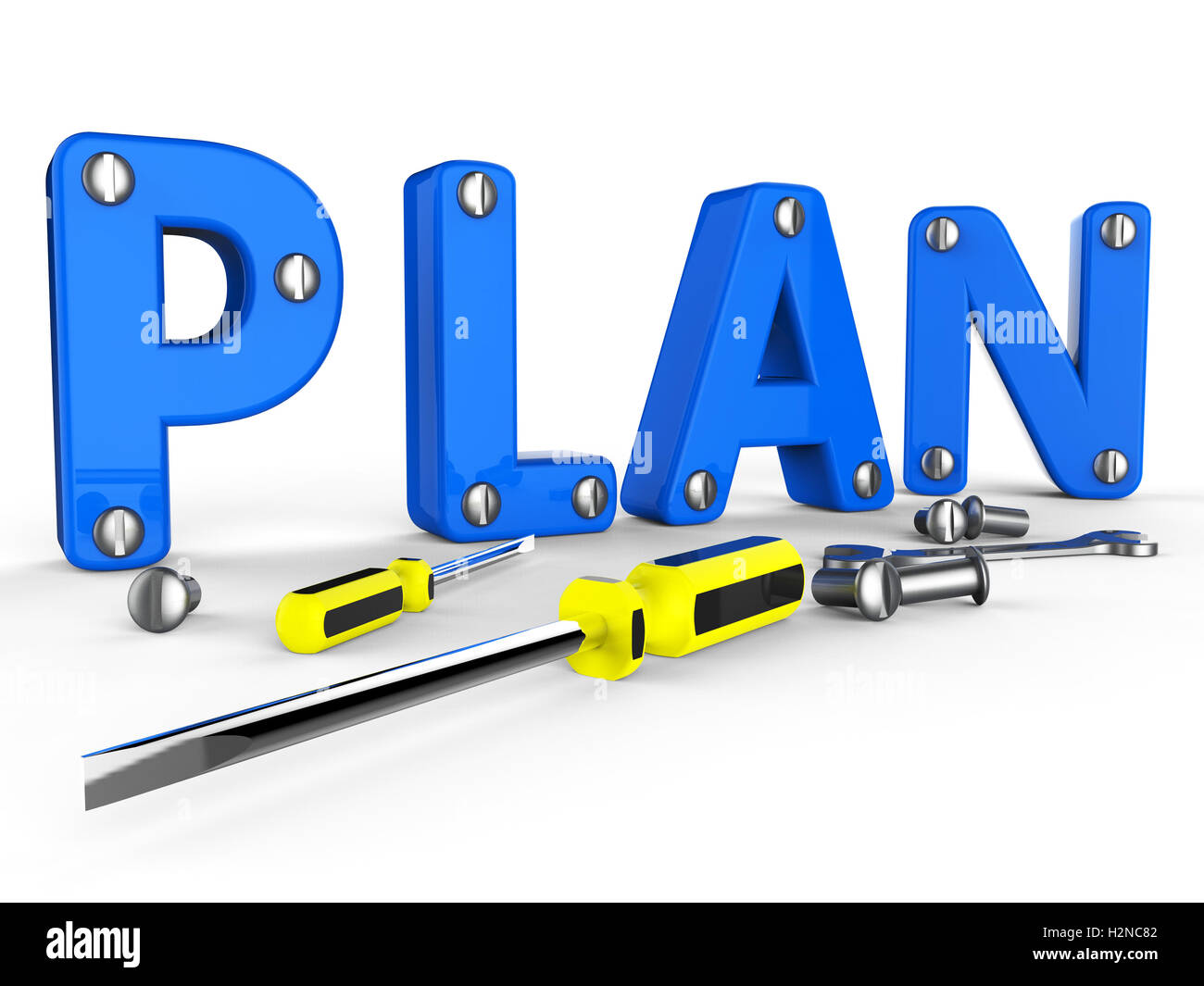 Plan showing agenda planning hi-res stock photography and images - Alamy