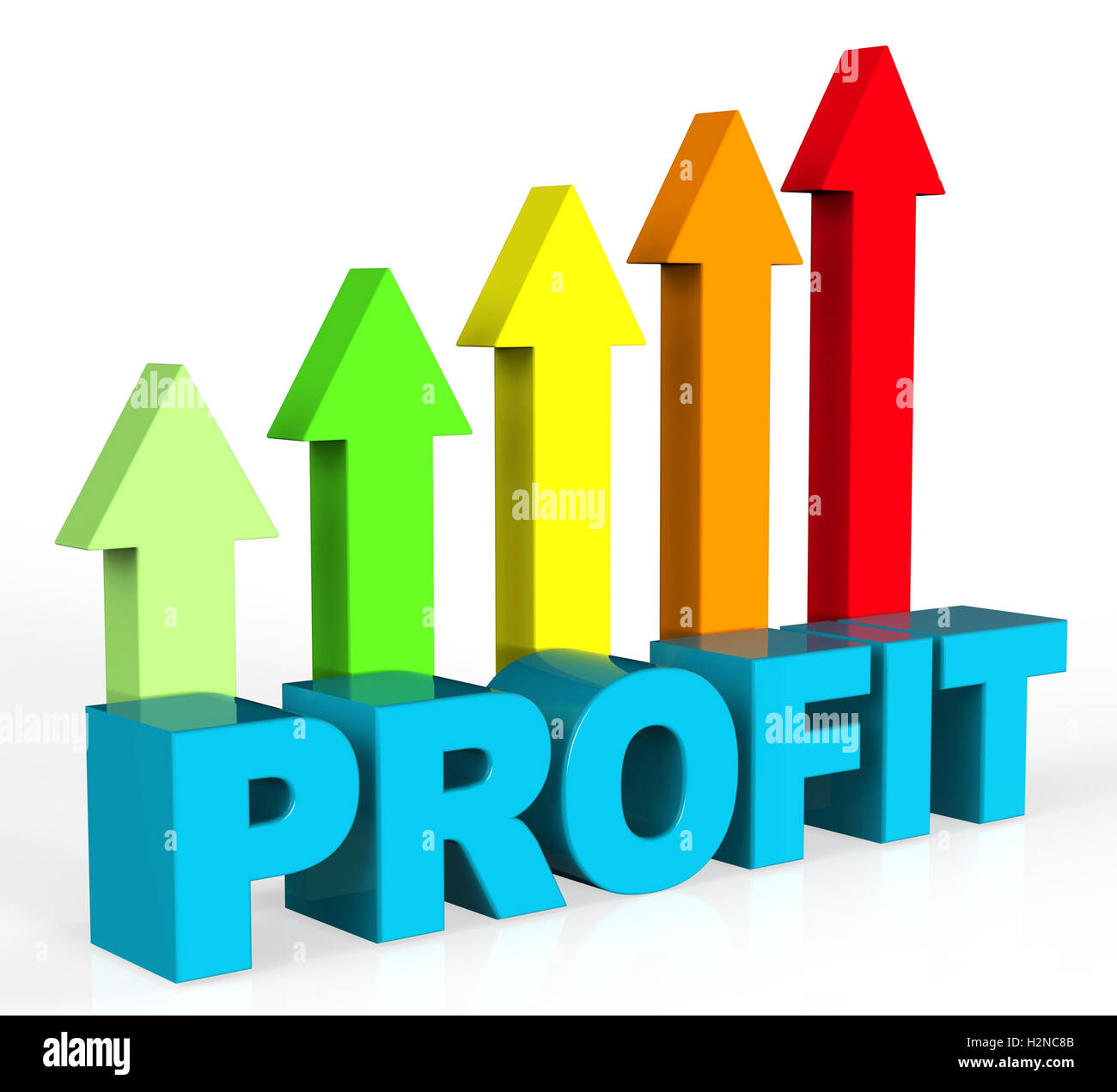 Increase Profit Indicating Progress Trading And Profits Stock Photo - Alamy