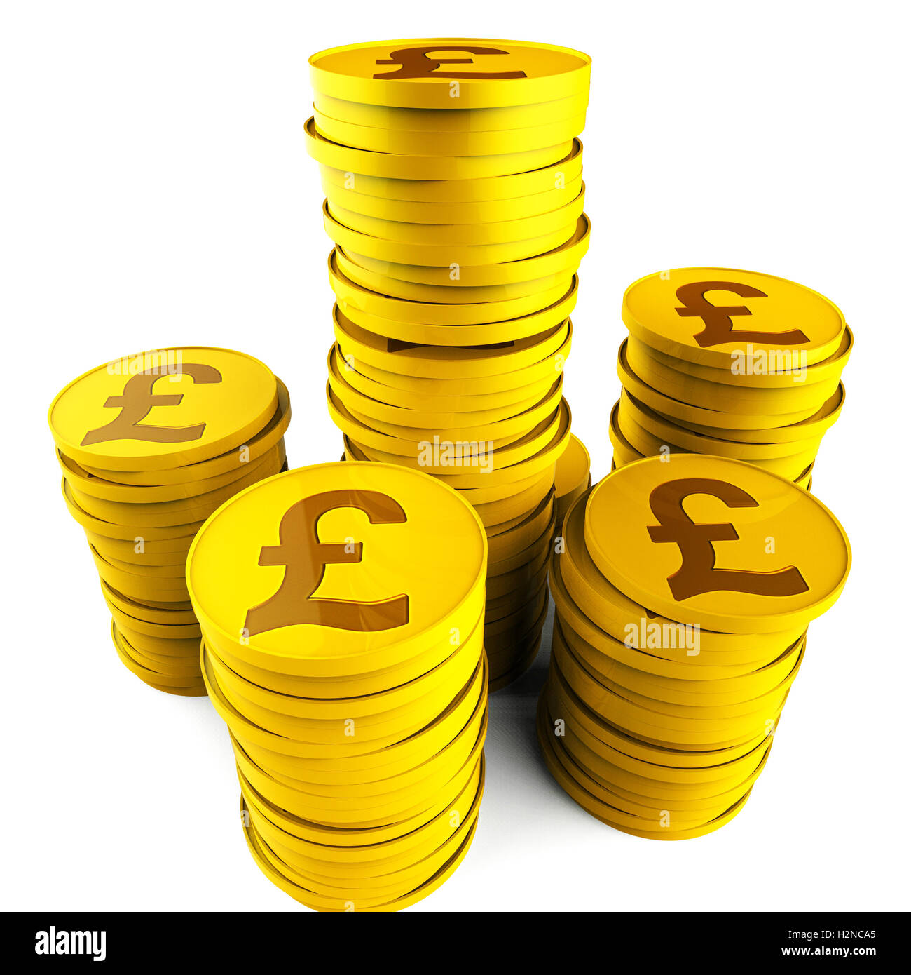 Pound Savings Representing British Pounds And Saved Stock Photo - Alamy