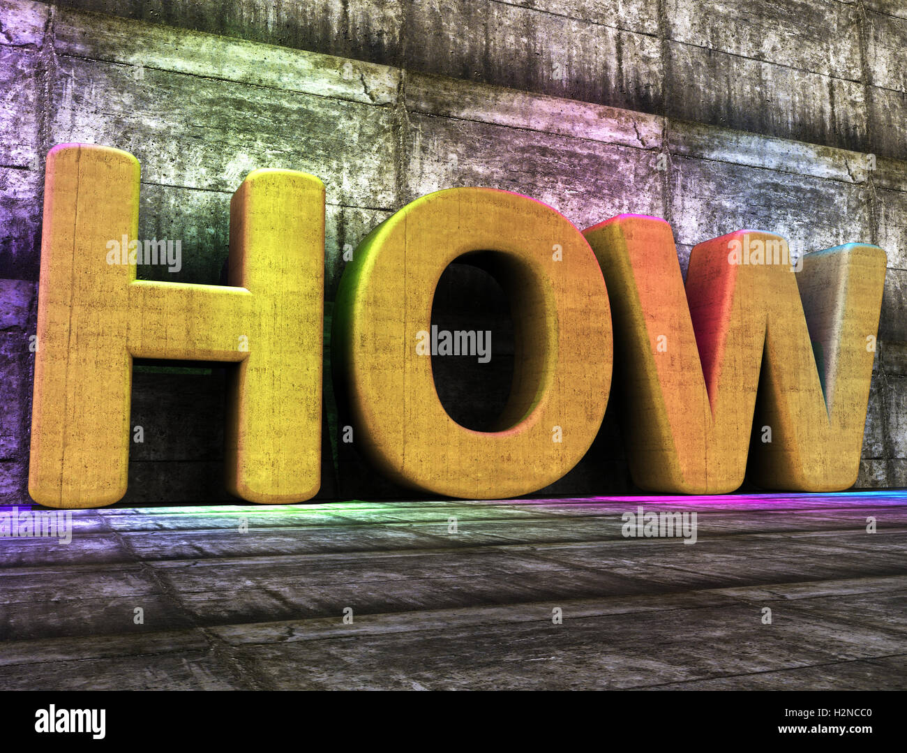 How Word Indicating Info Fixed And Mend Stock Photo - Alamy