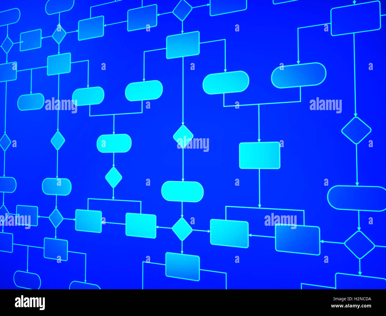 Flow Diagram Representing Schematic Process And Procedure Stock Photo ... Flow Diagram Representing Schematic Process And Procedure Stock Photo ...