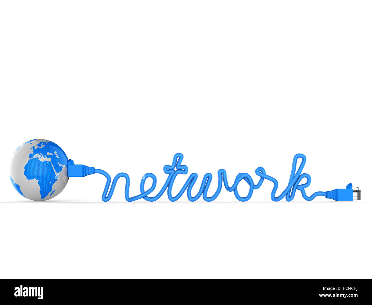 Worldwide Network Showing Global Communications And Worldly Stock Photo ...