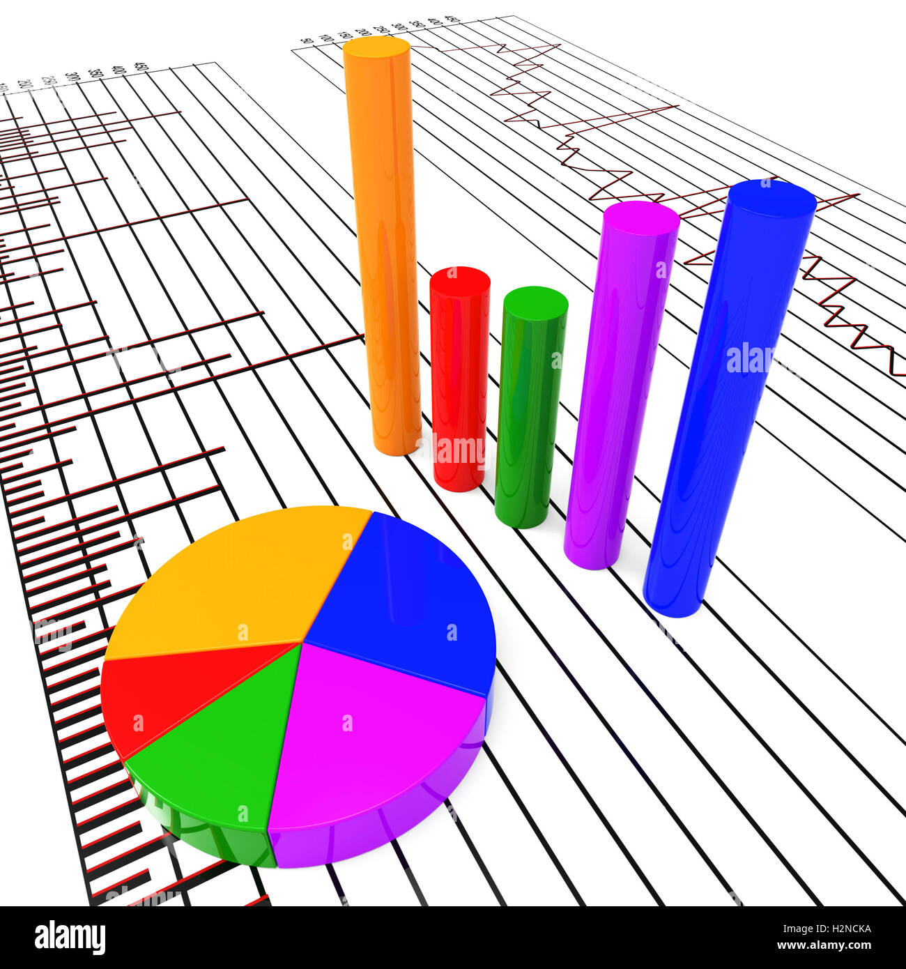 Company graph hi-res stock photography and images - Alamy