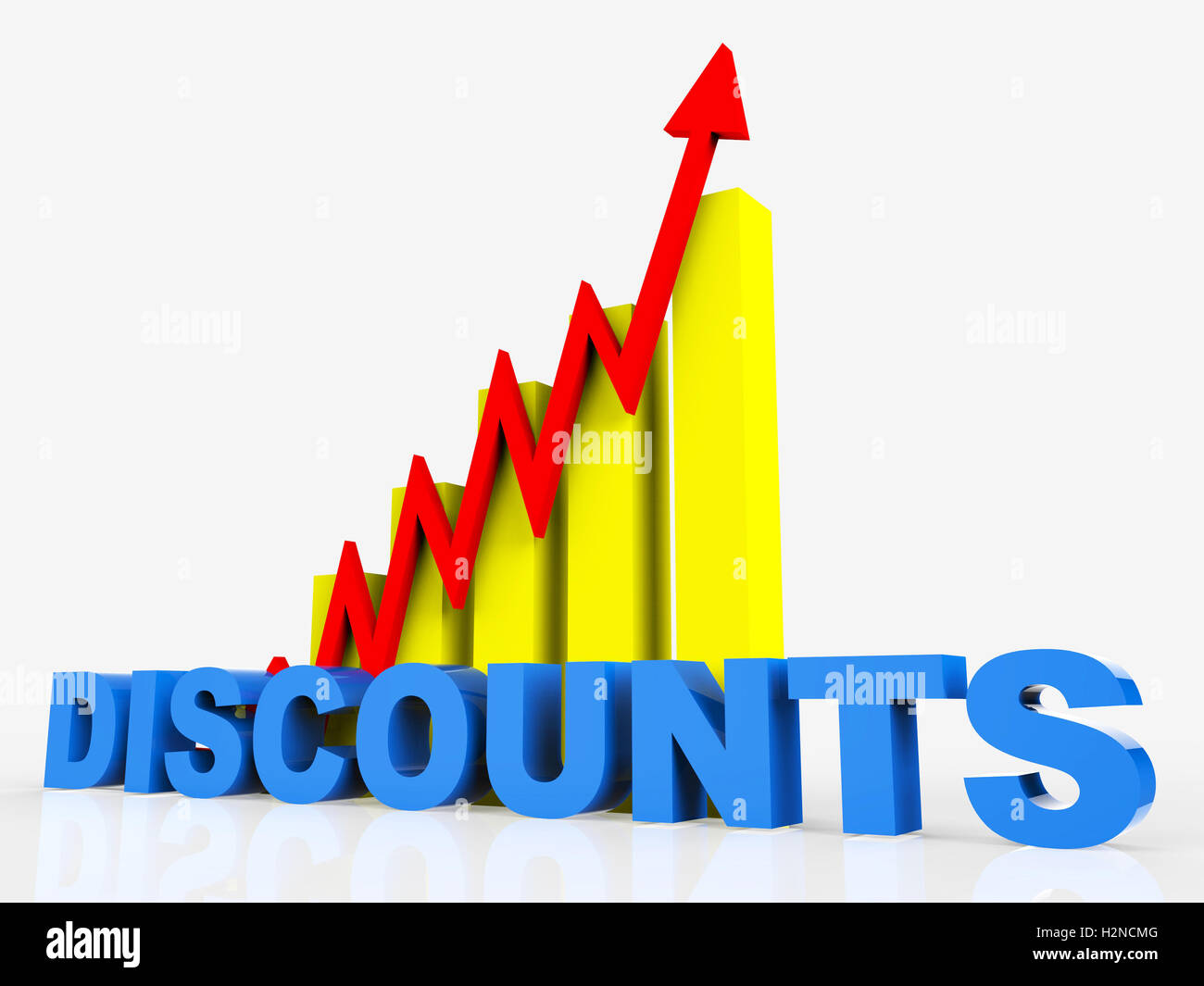 Big Discount Representing Financial Report And Infochart Stock Photo big-discount-representing-financial-report-and-infochart-stock-photo