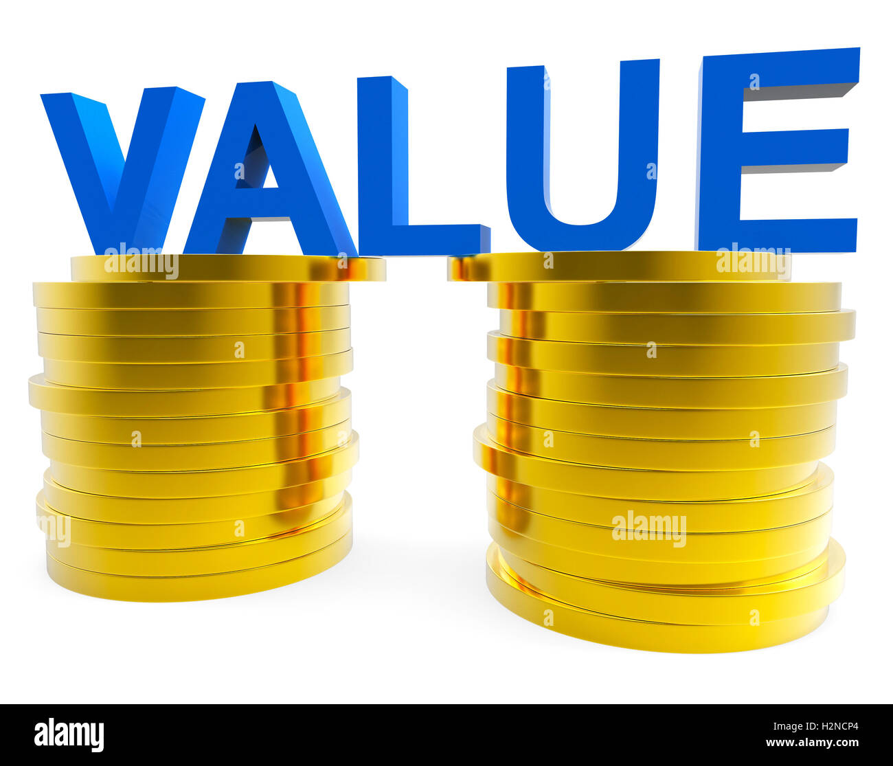 Good Value Indicating Worth Important And Revenue Stock Photo - Alamy
