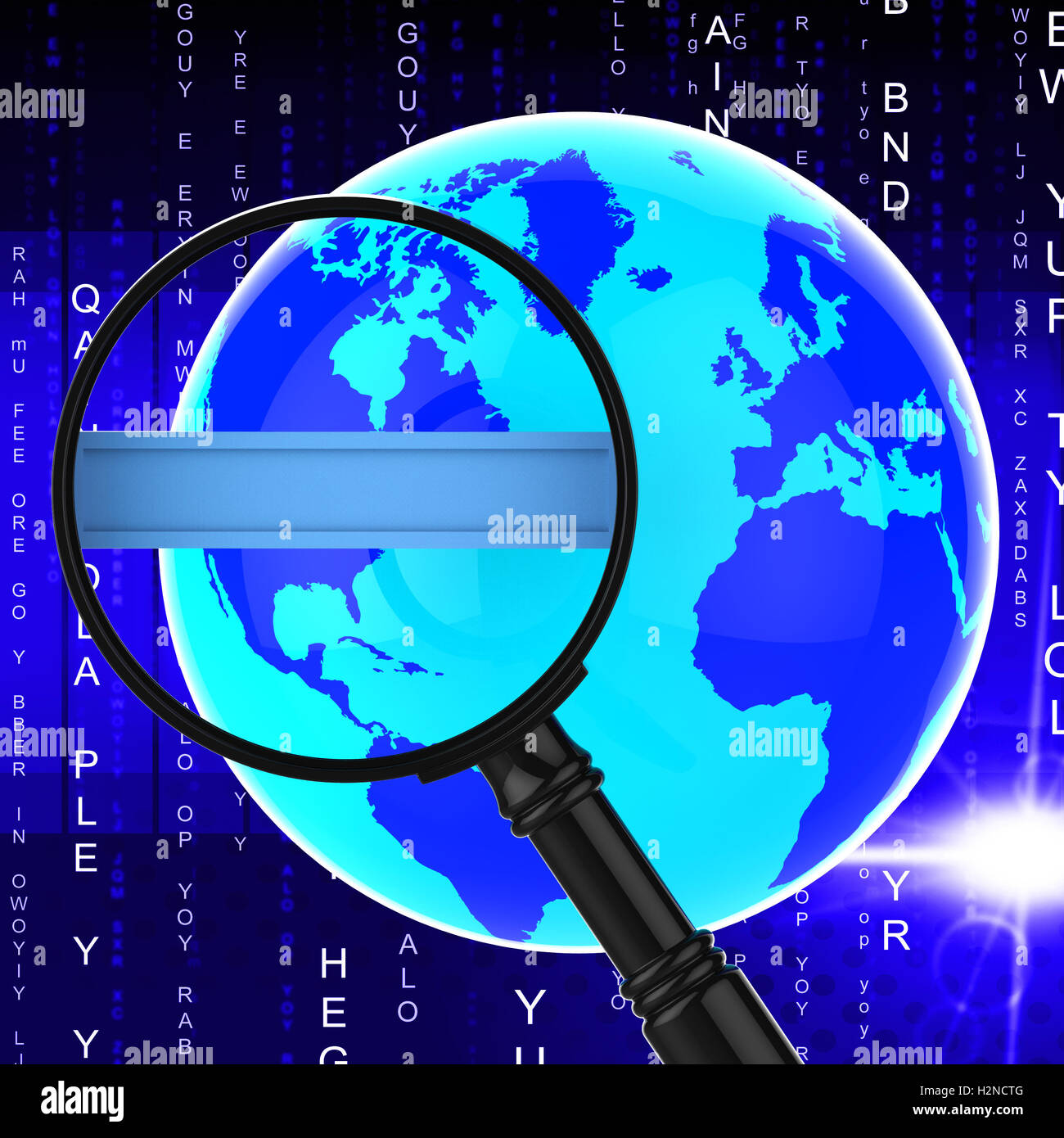 Search Internet Indicating World Wide Web And Text Space Stock Photo ...