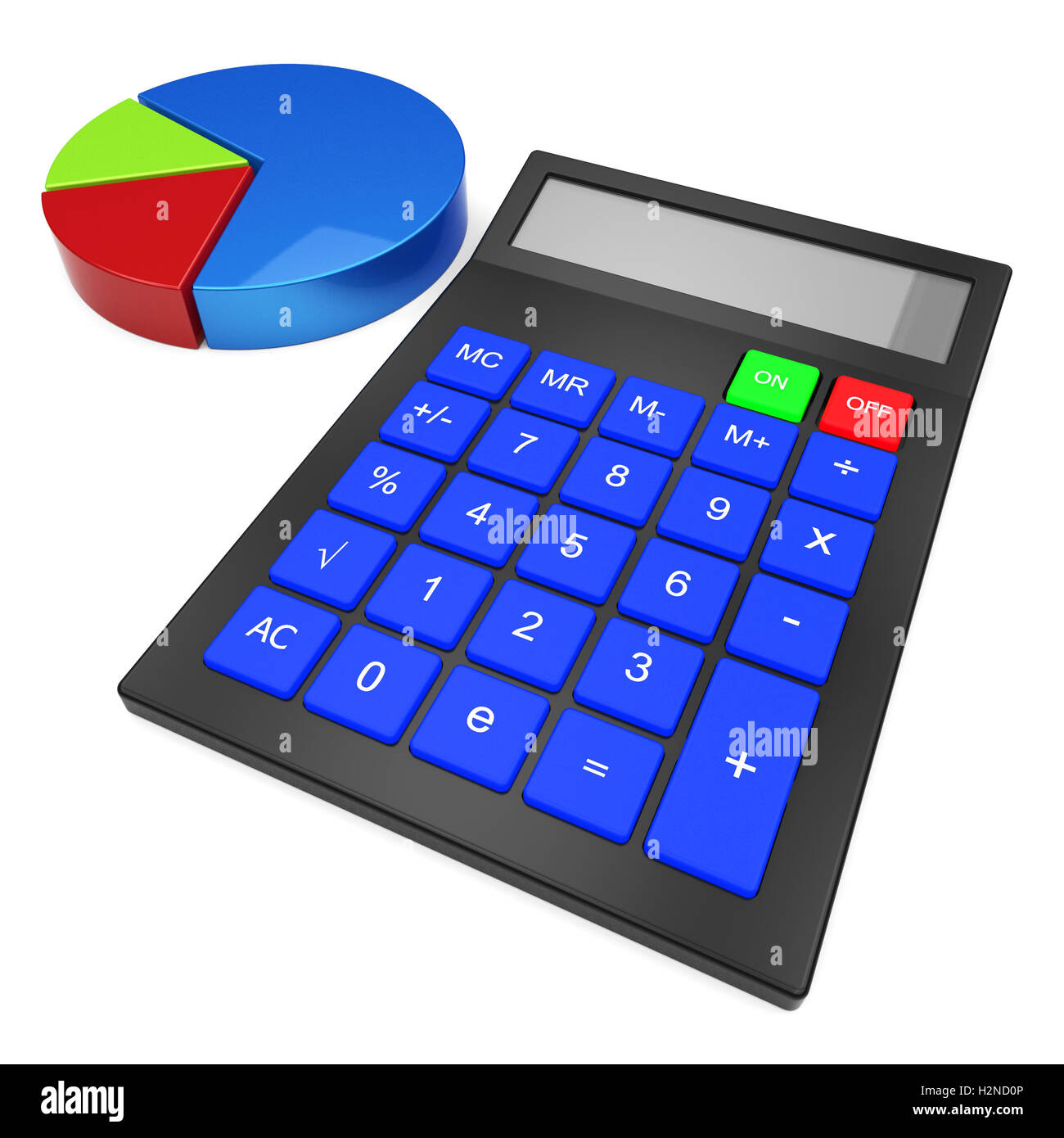 Calculate Statistics Showing Data Computes And Figures Stock Photo - Alamy