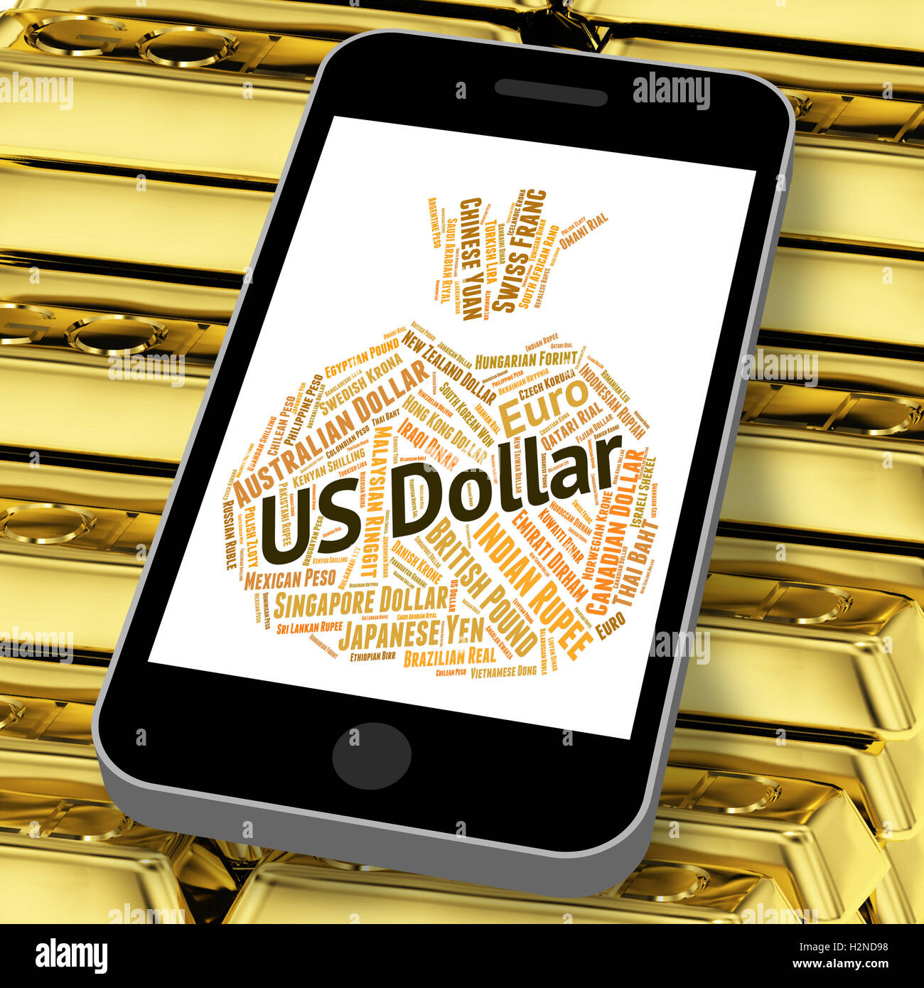 Us Dollar Meaning Exchange Rate And Market Stock Photo - Alamy