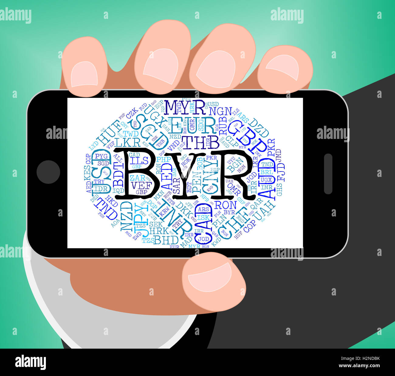 Byr Currency Meaning Forex Trading And Coin Stock Photo - Alamy