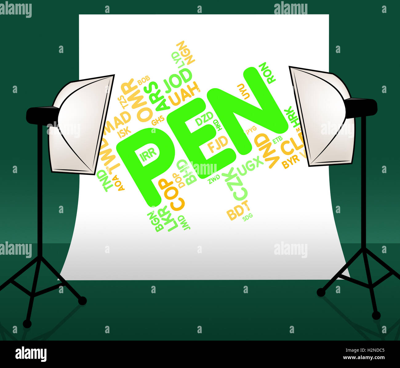 Pen Currency Meaning Peruvian Nuevo Sols And Peruvian Nuevo Sol Stock ...