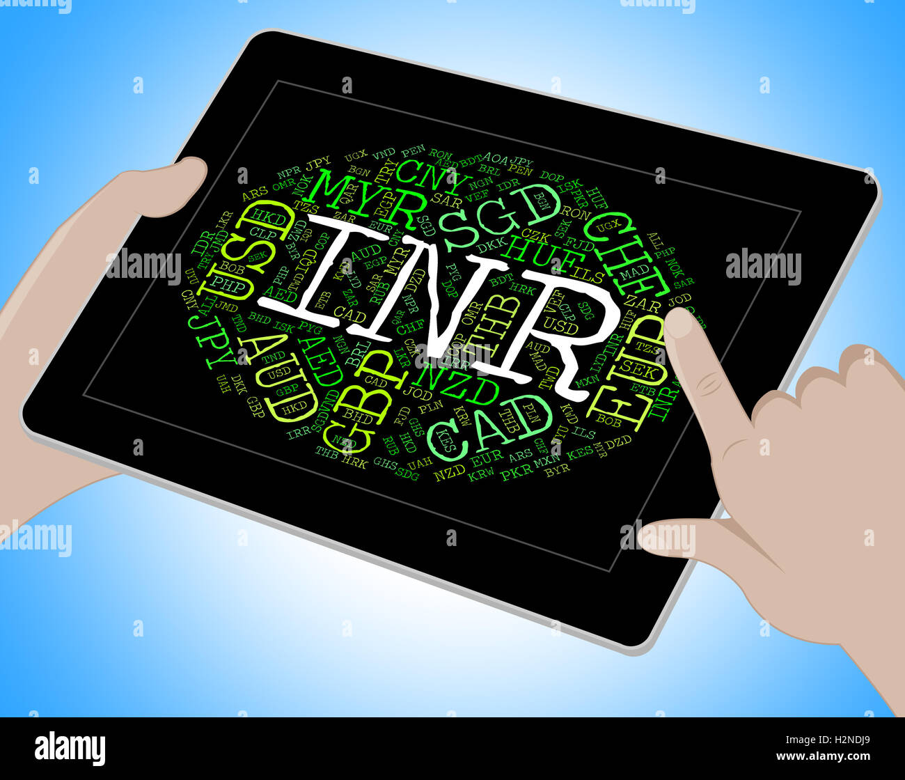 Word inr indian rupee hi-res stock photography and images - Alamy