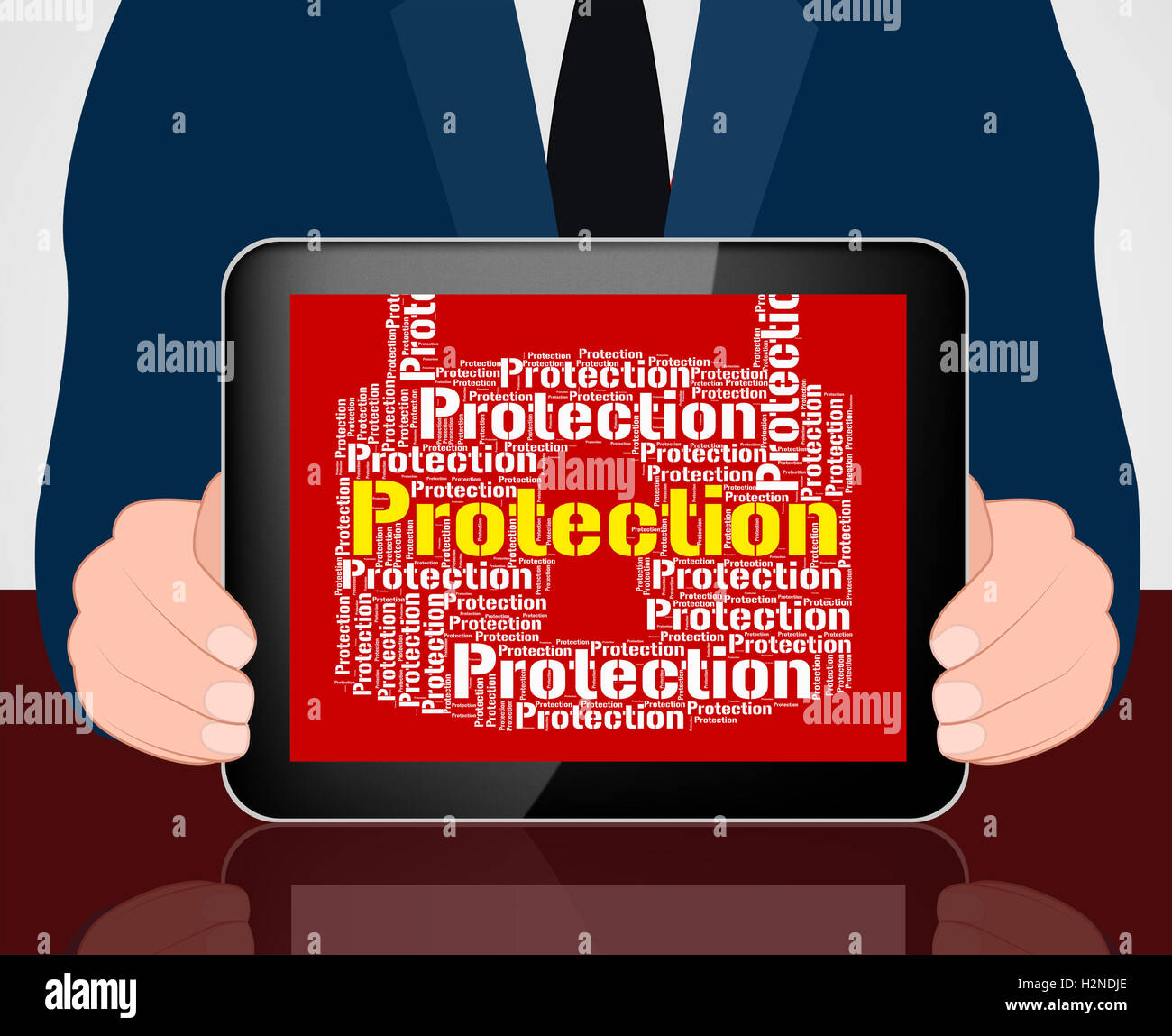 Protection Lock Indicating Restricted Password And Security Stock Photo ...