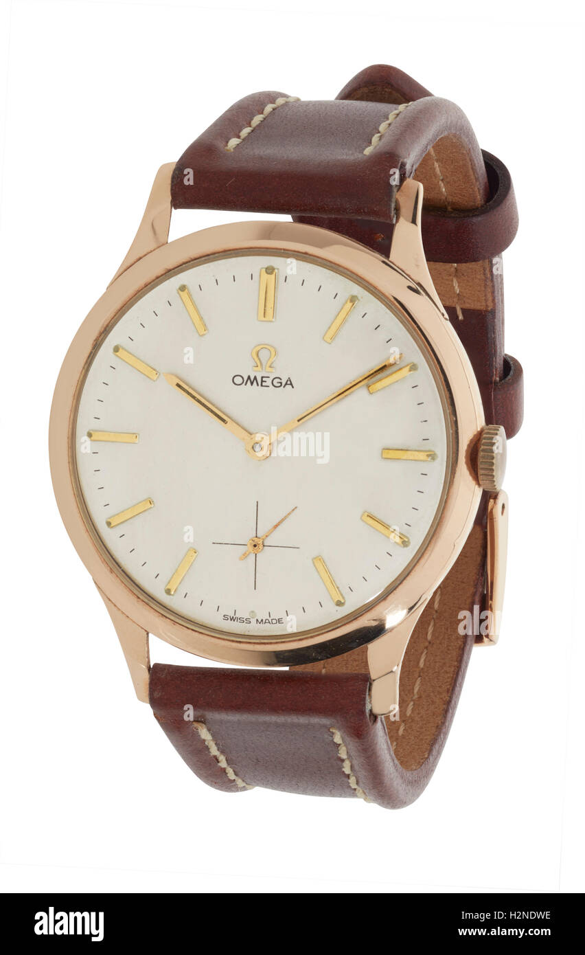 Classic omega watch Cut Out Stock Images & Pictures - Alamy