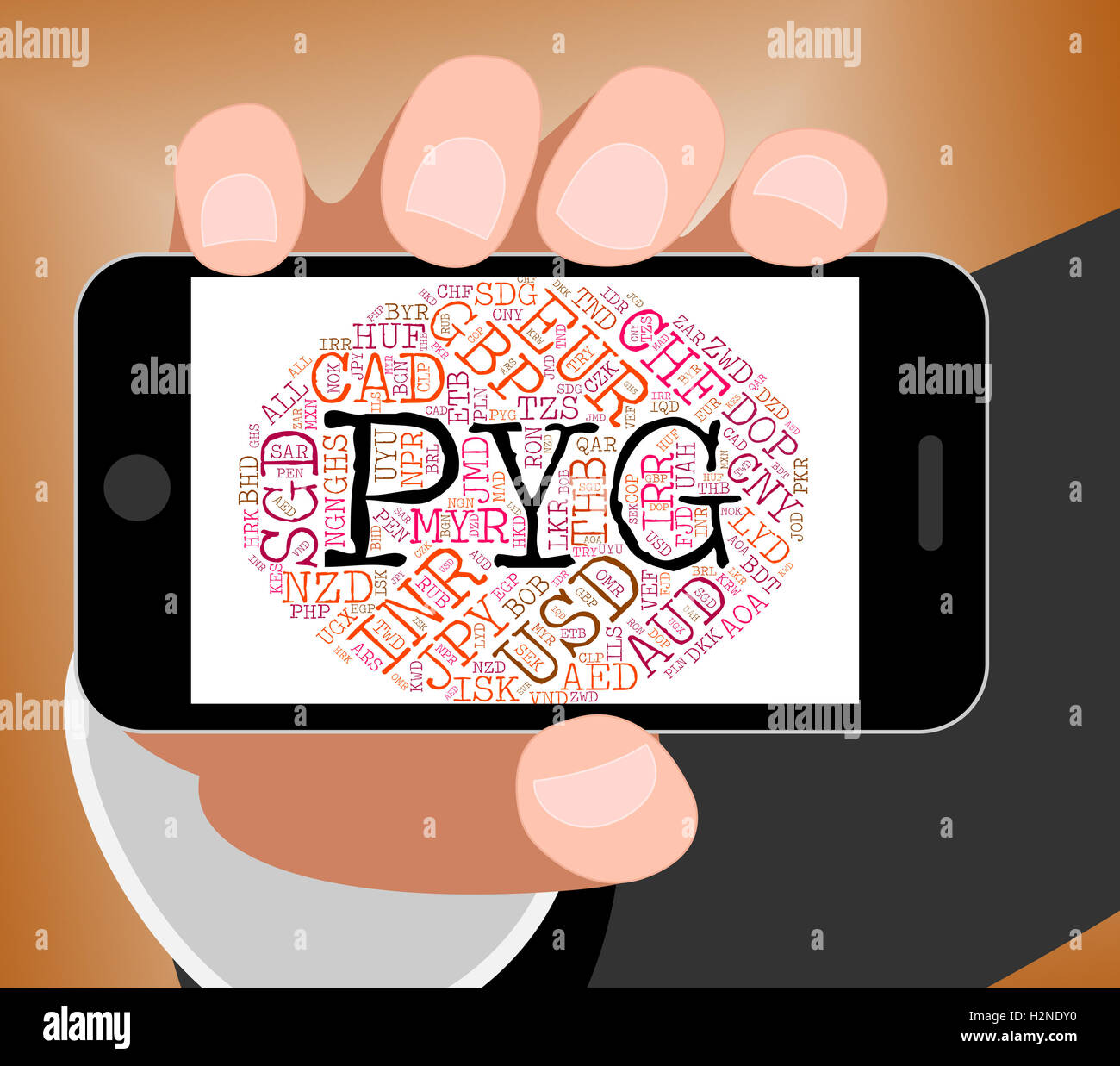 Pyg Currency Meaning Forex Trading And Text Stock Photo - Alamy