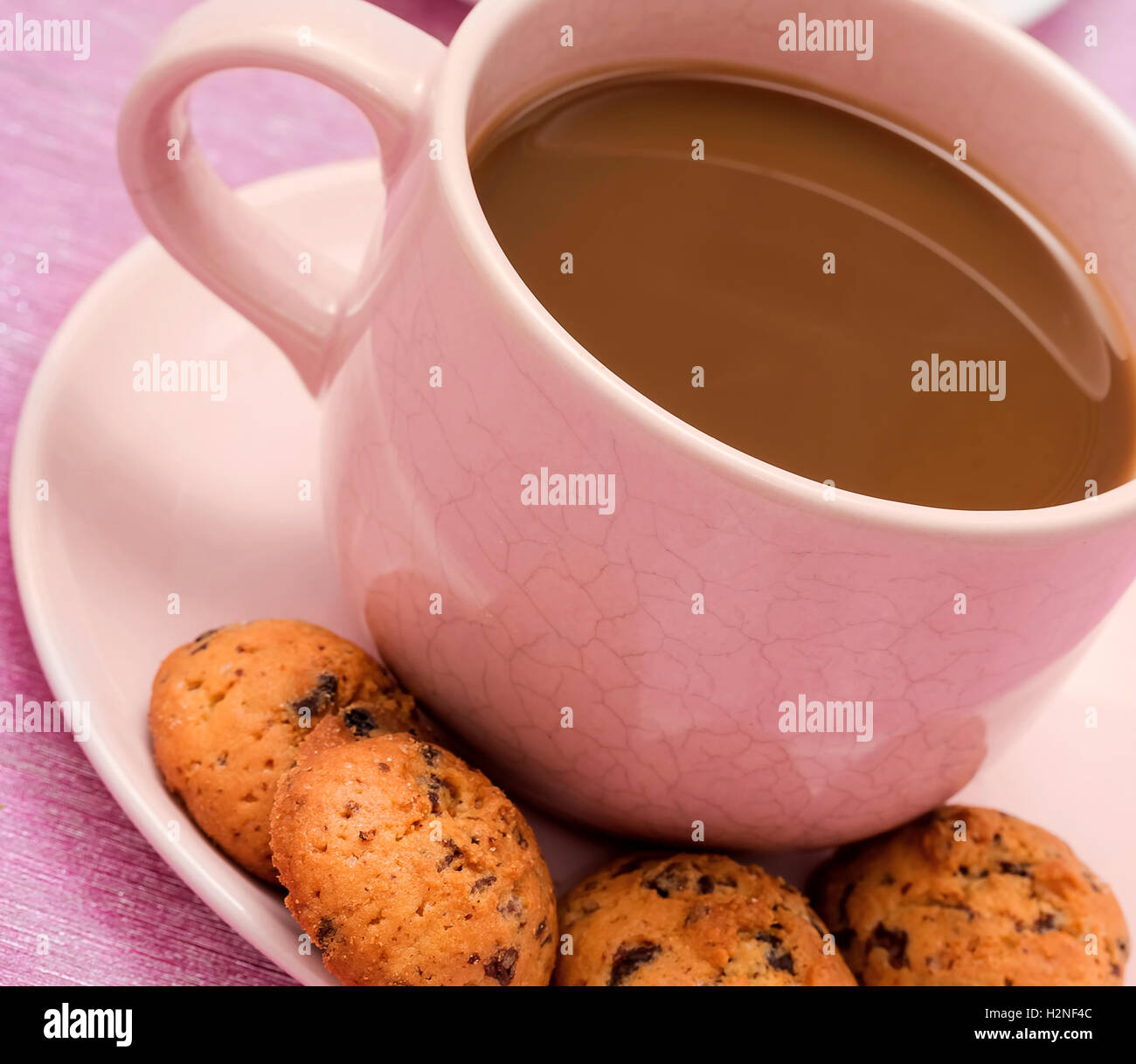 Brewed Coffee Hot Meaning Refreshment Tasty And Barista Stock Photo - Alamy