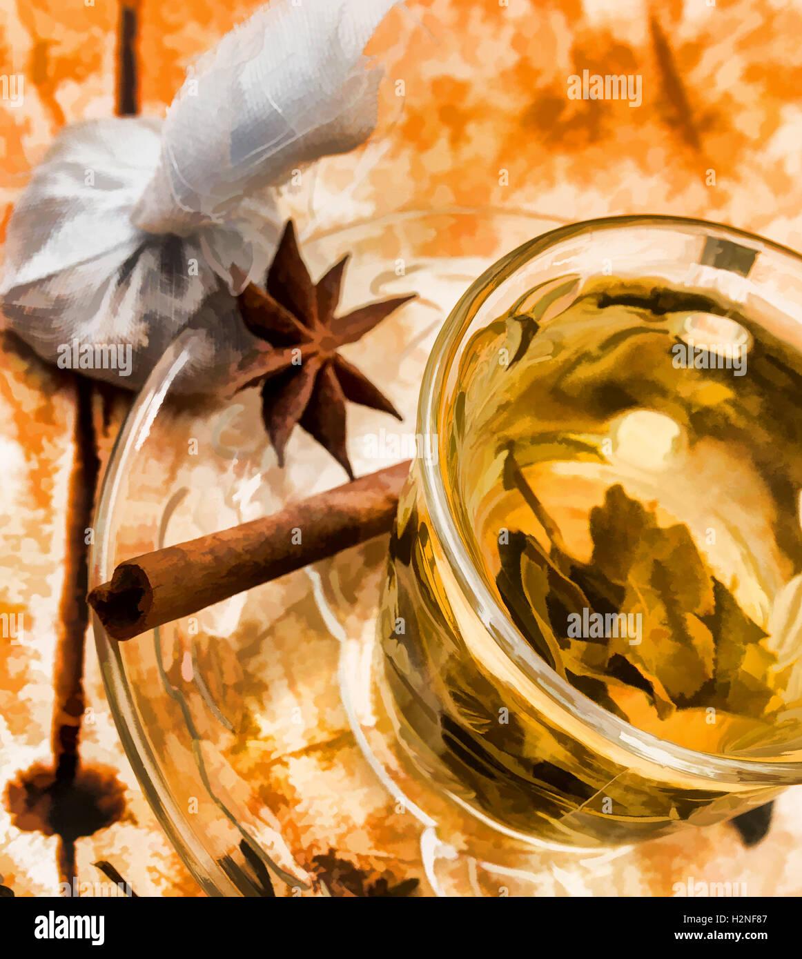 Hot China Tea Showing Refresh Drinking And Orient Stock Photo - Alamy