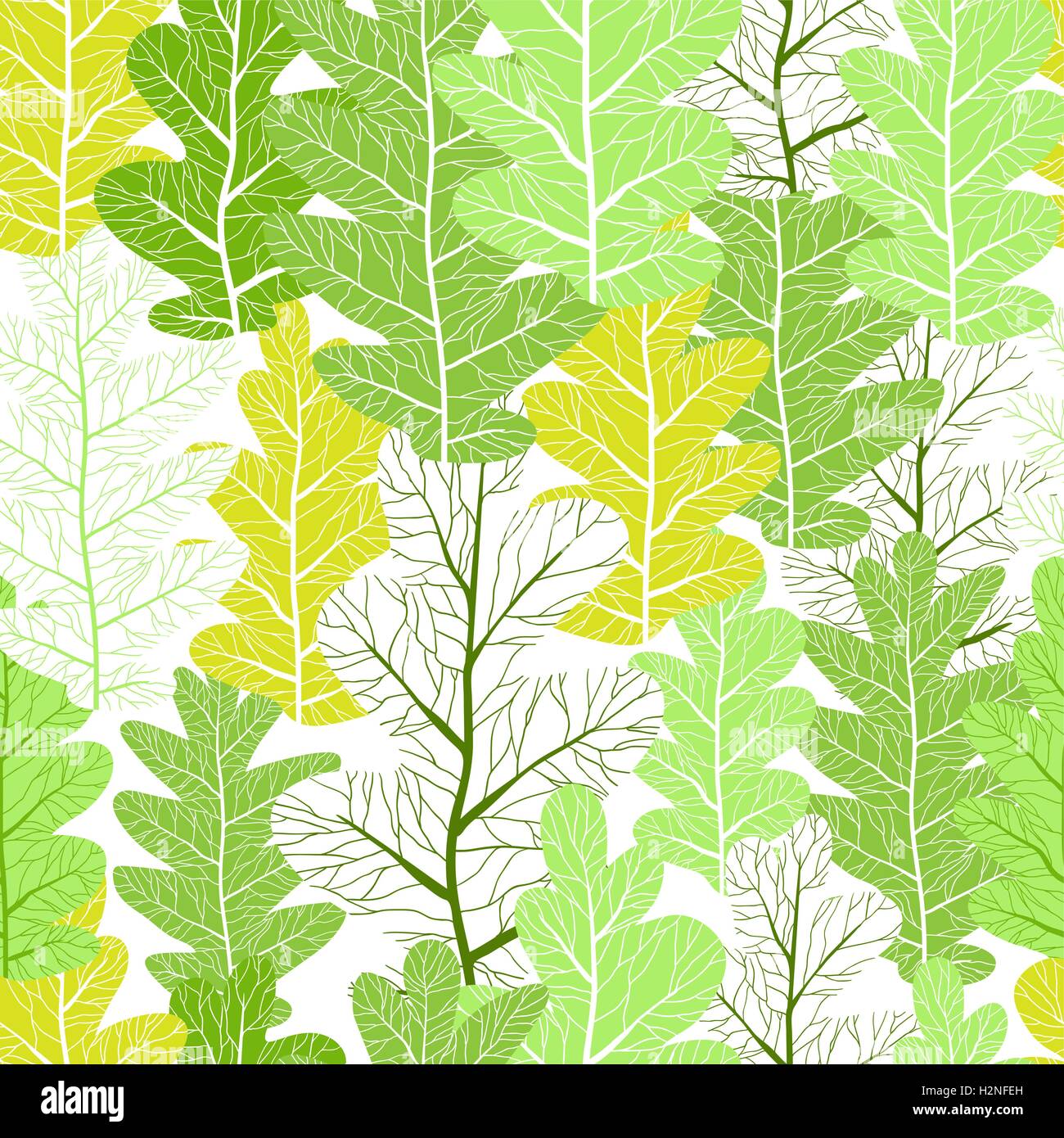 Light leaves pattern Stock Vector Image & Art - Alamy