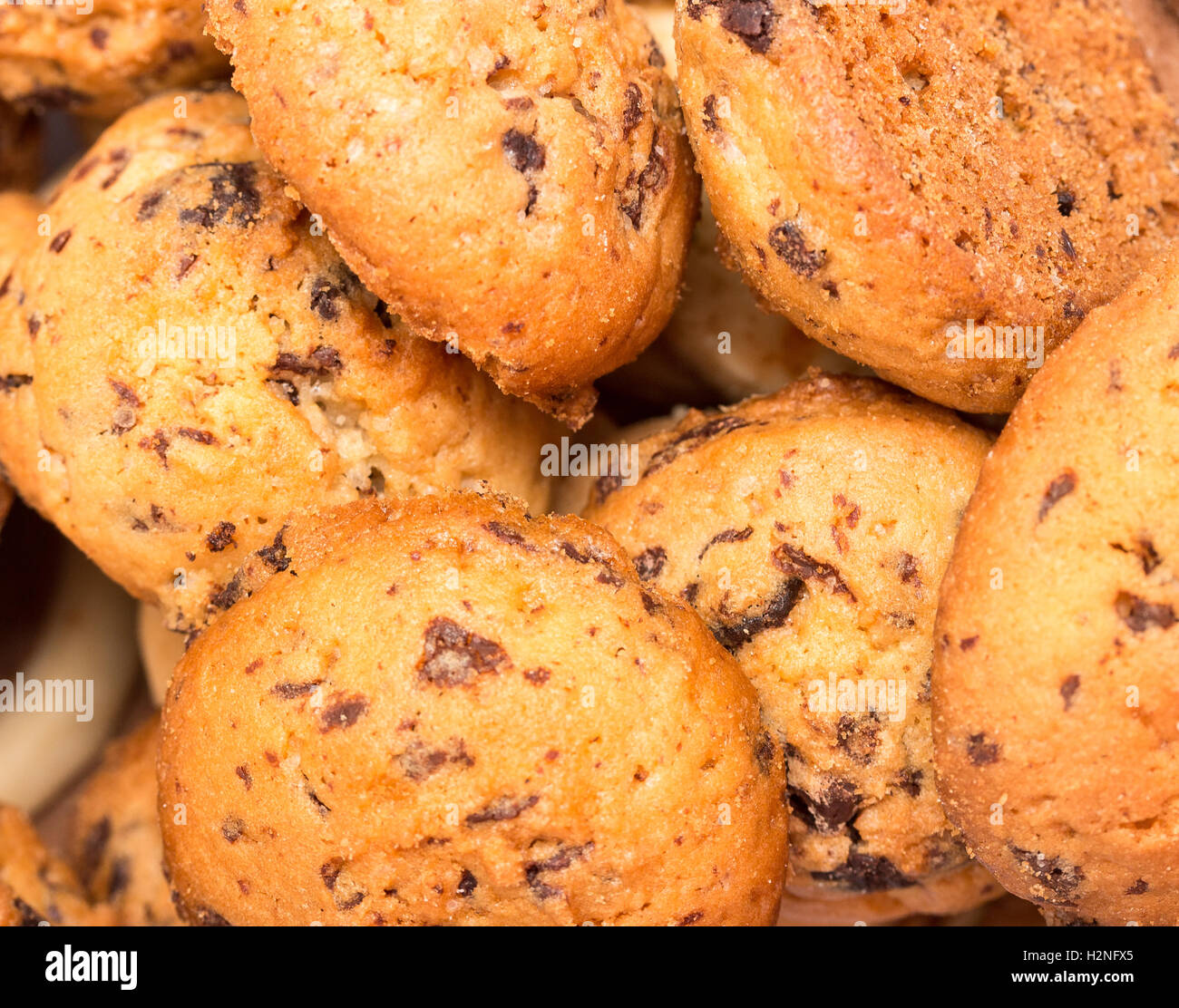 Cookies Plate Representing Crackers Scrummy And Tasty Stock Photo - Alamy
