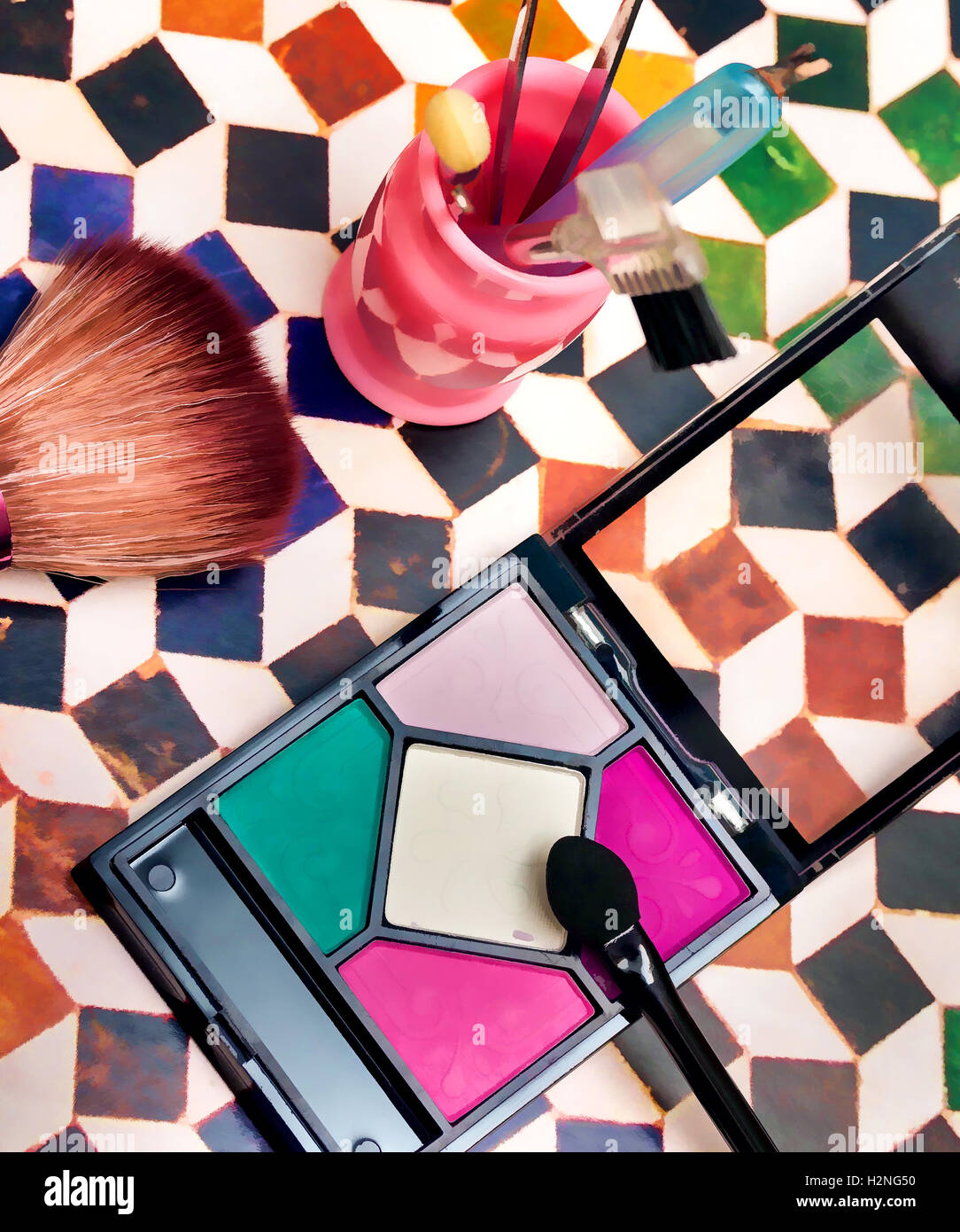 Makeup applicators hi-res stock photography and images - Alamy