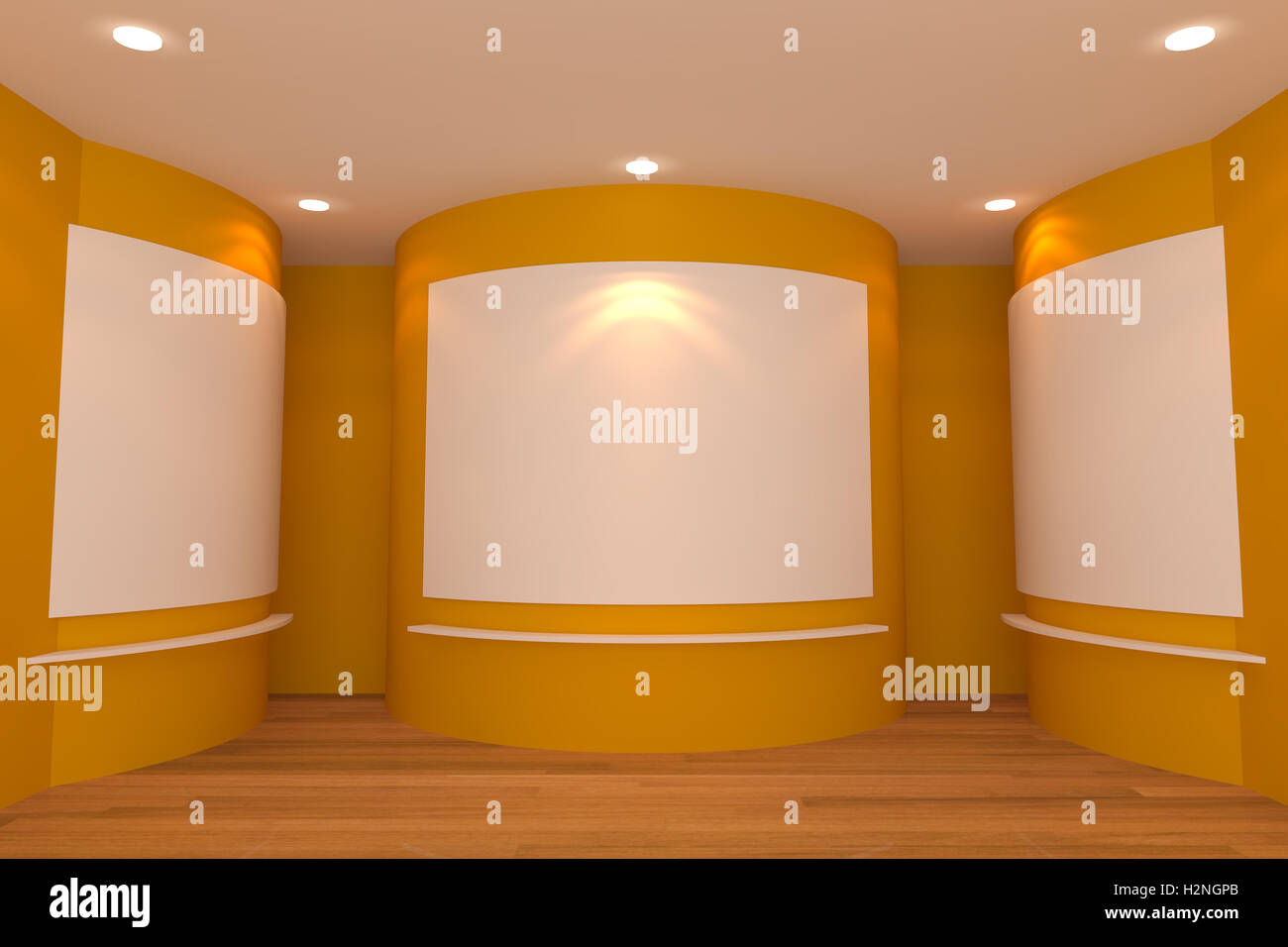 Gallery yellow hi-res stock photography and images - Alamy